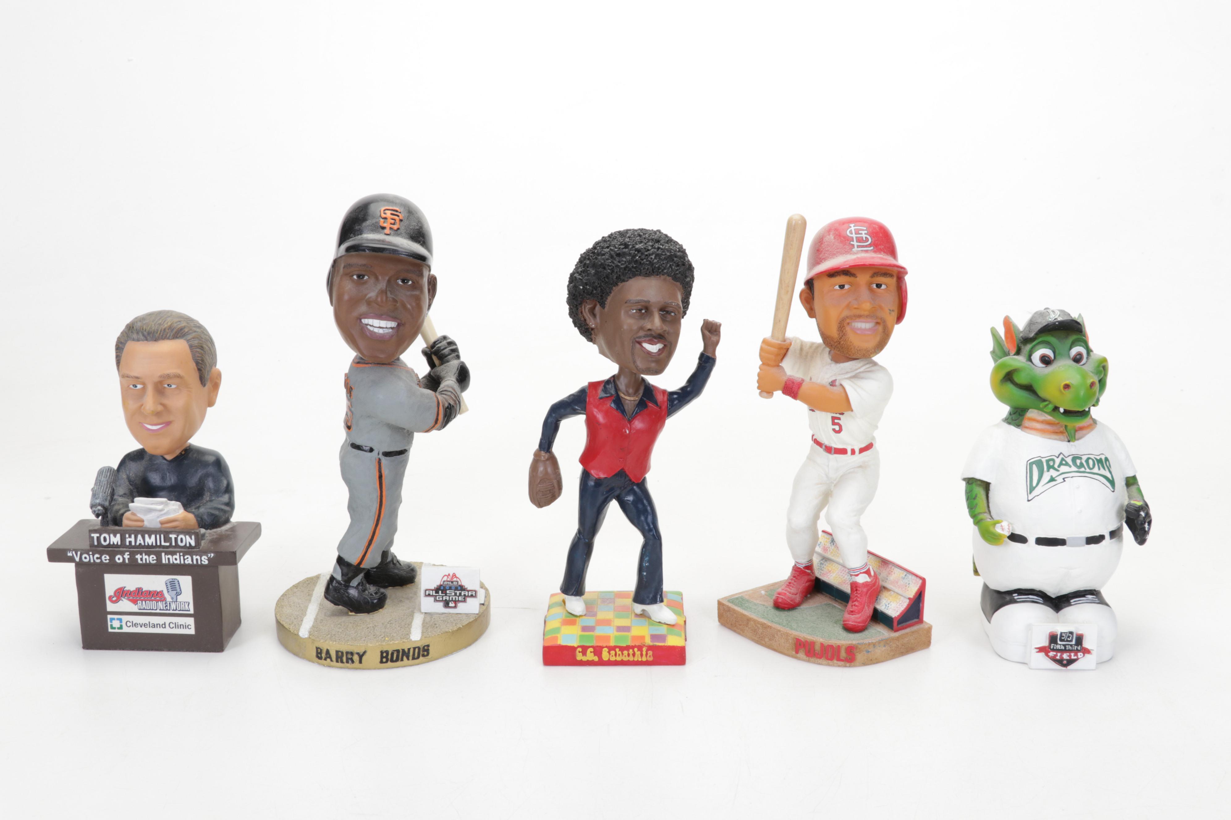 Baseball and Basketball Bobbleheads and Ballpark Replicas Feat. Lebron ...