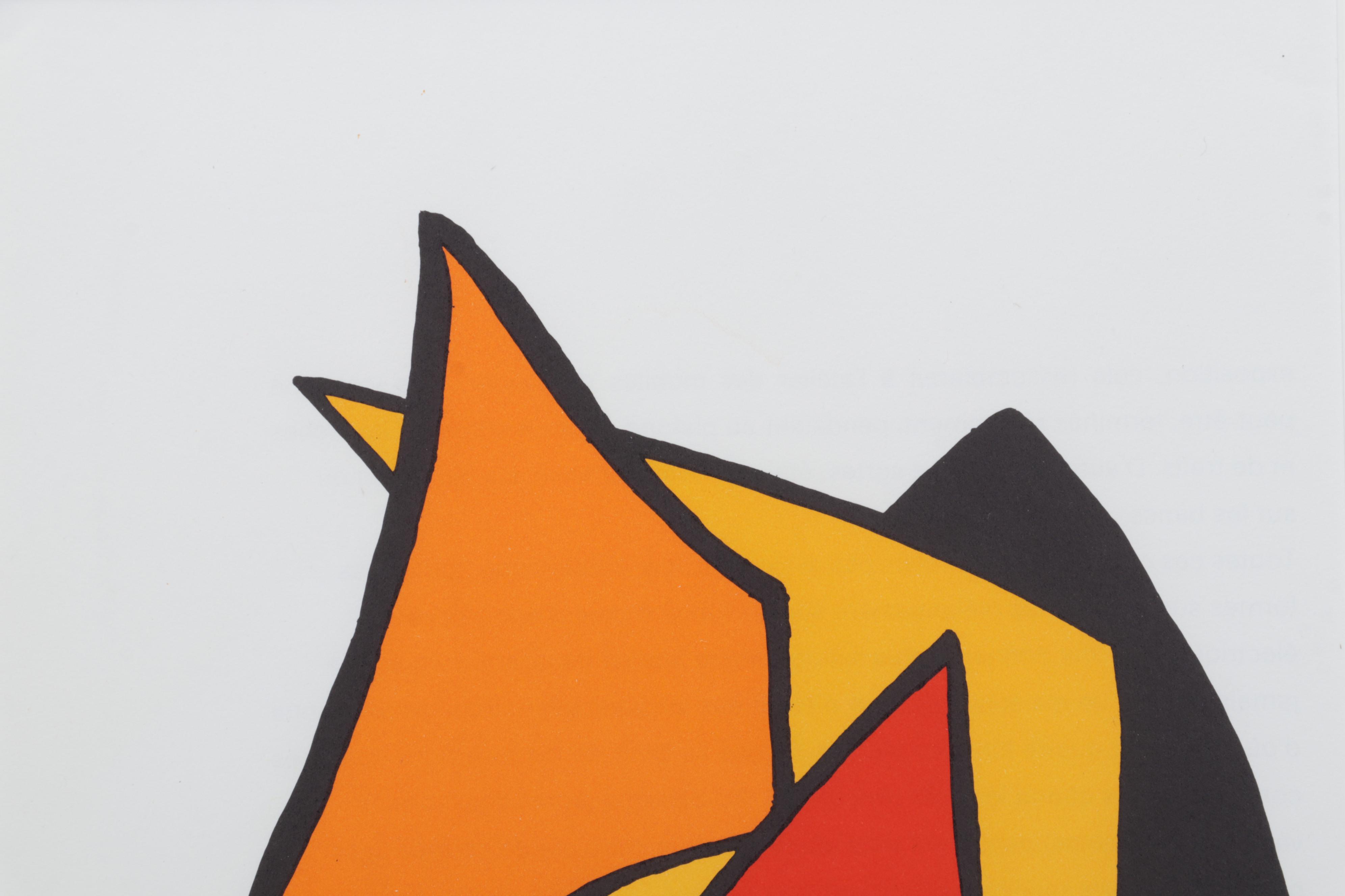 Alexander Calder Color Lithograph for "Derrière le Miroir," 1963 | EBTH