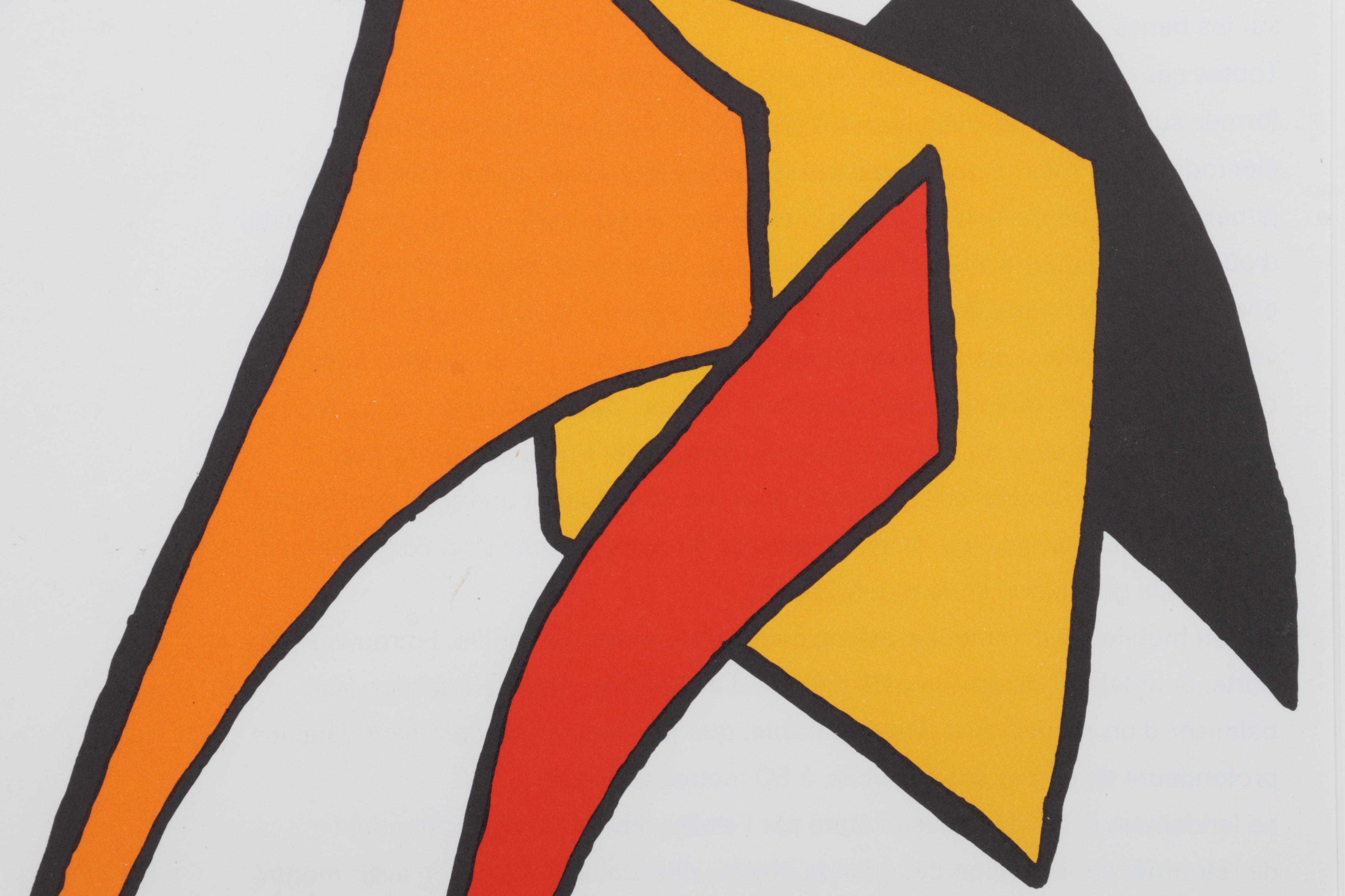 Alexander Calder Color Lithograph for "Derrière le Miroir," 1963 | EBTH