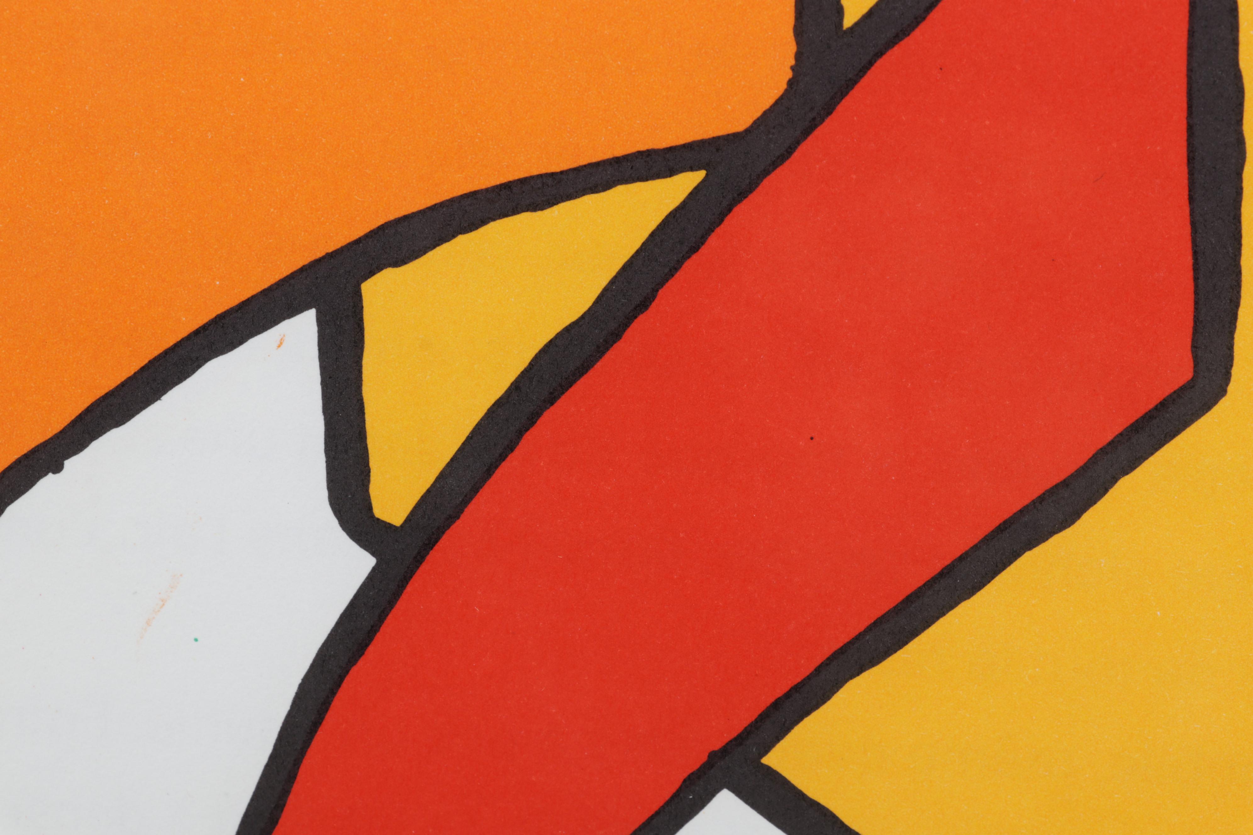 Alexander Calder Color Lithograph for "Derrière le Miroir," 1963 | EBTH
