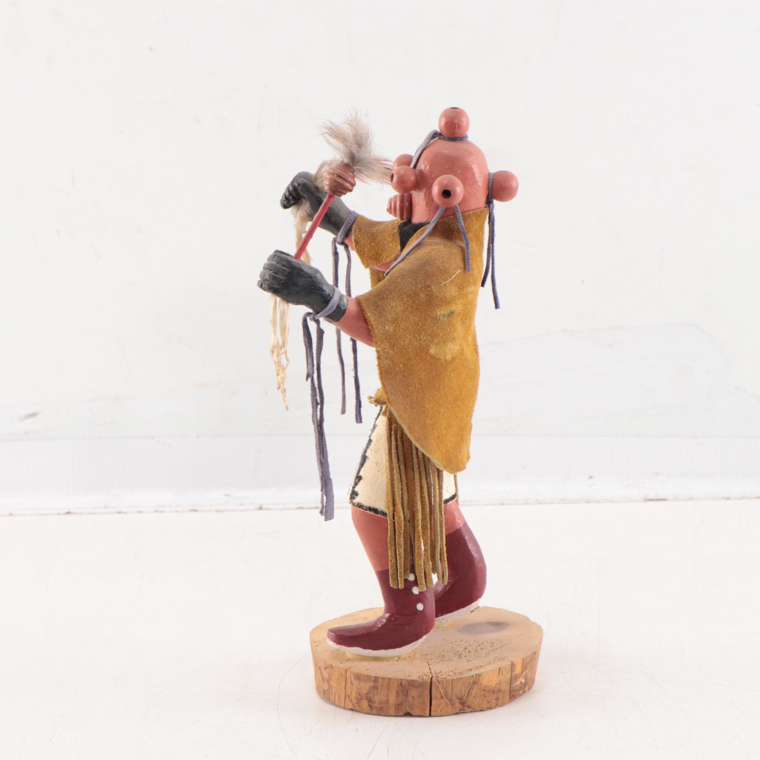 Hopi "Mudhead" Kachina Figure | EBTH