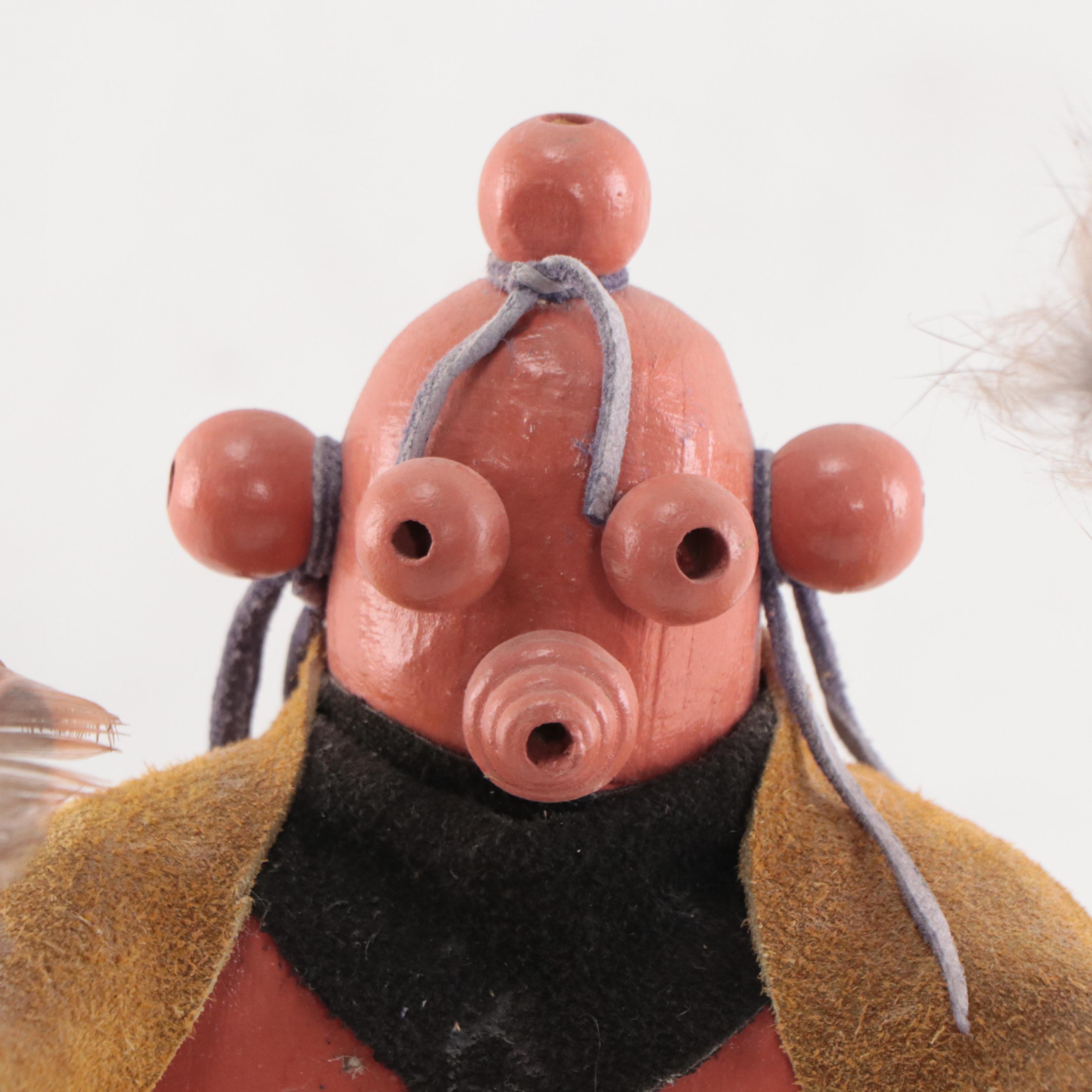 Hopi "Mudhead" Kachina Figure | EBTH