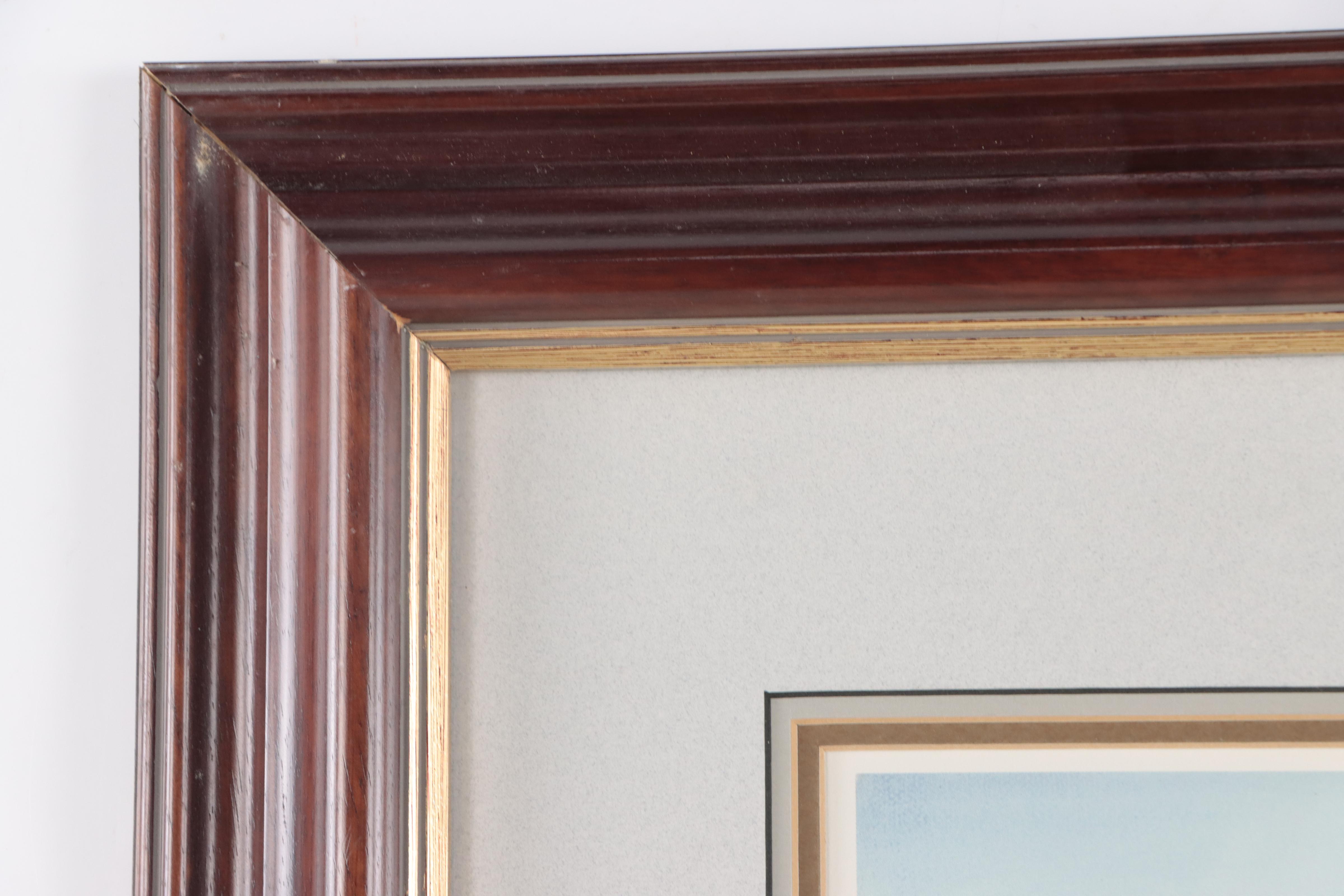 Gerald Fraize Offset Lithograph "Setting Close" | EBTH