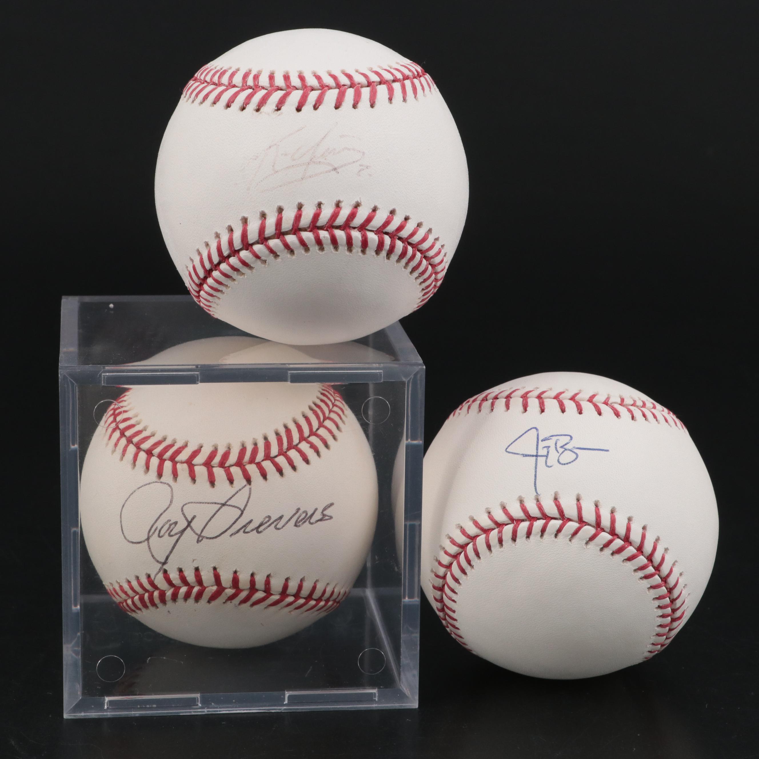 Roy Sievers, Jay Bruce and Kevin Youkilis Signed Rawlings Baseballs | EBTH