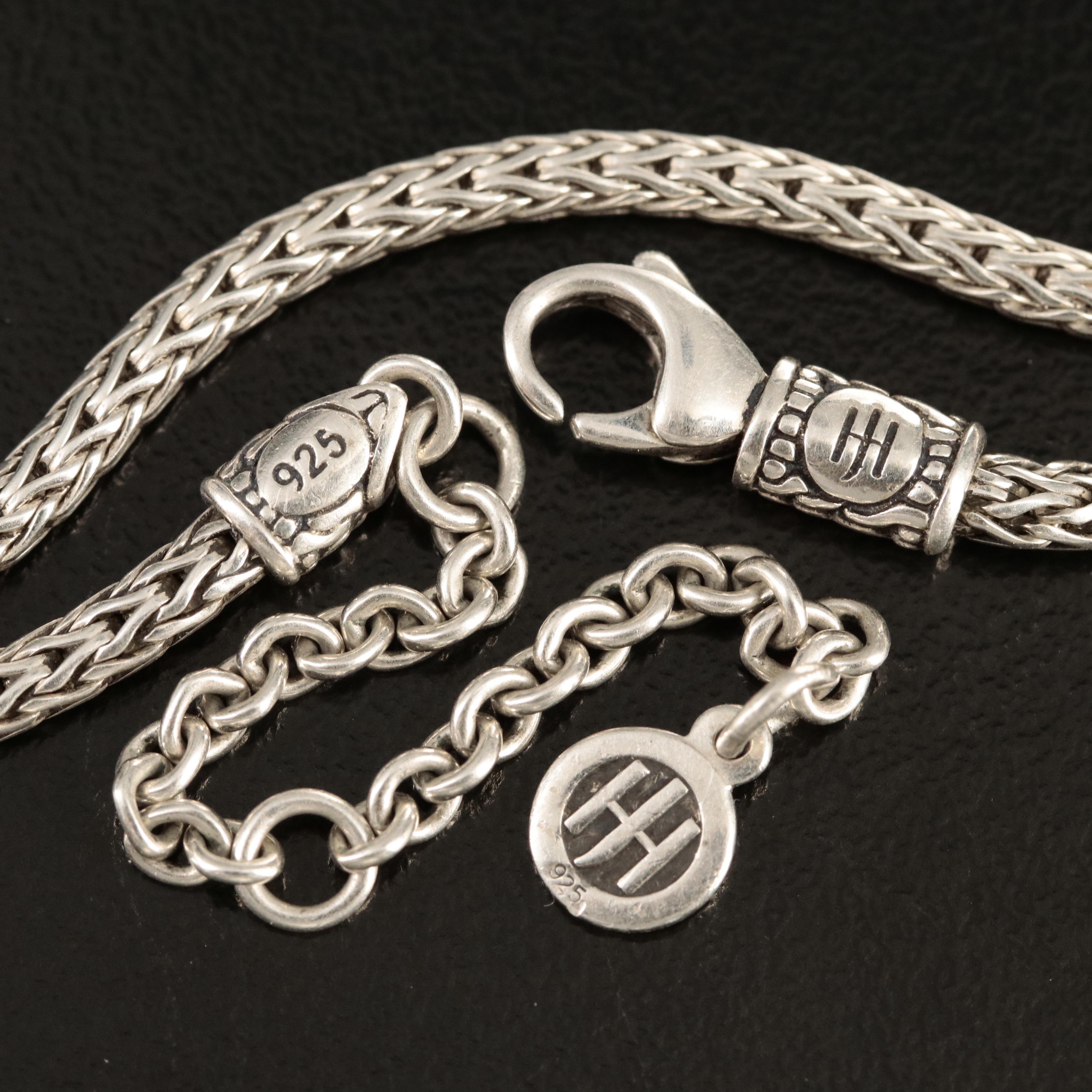 John Hardy "Palu" Reversible Pendant Necklace with 18K Bonded Accent | EBTH