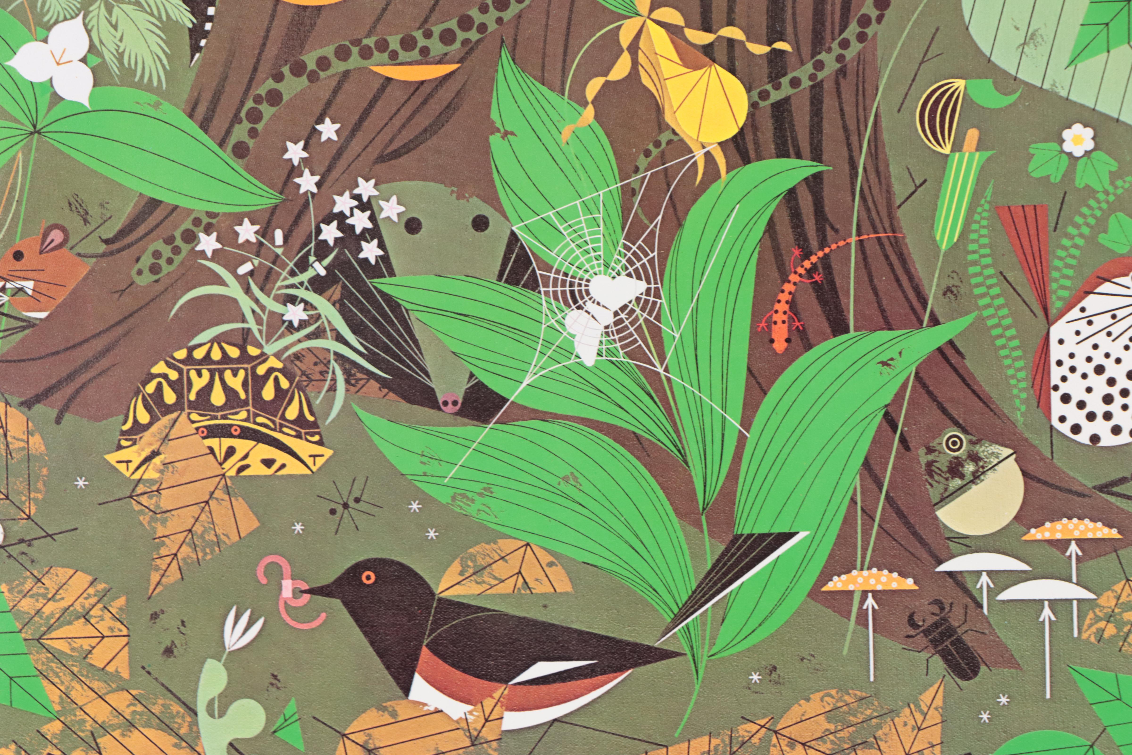 Charley Harper Offset Lithograph Poster for Cincinnati Nature Center | EBTH