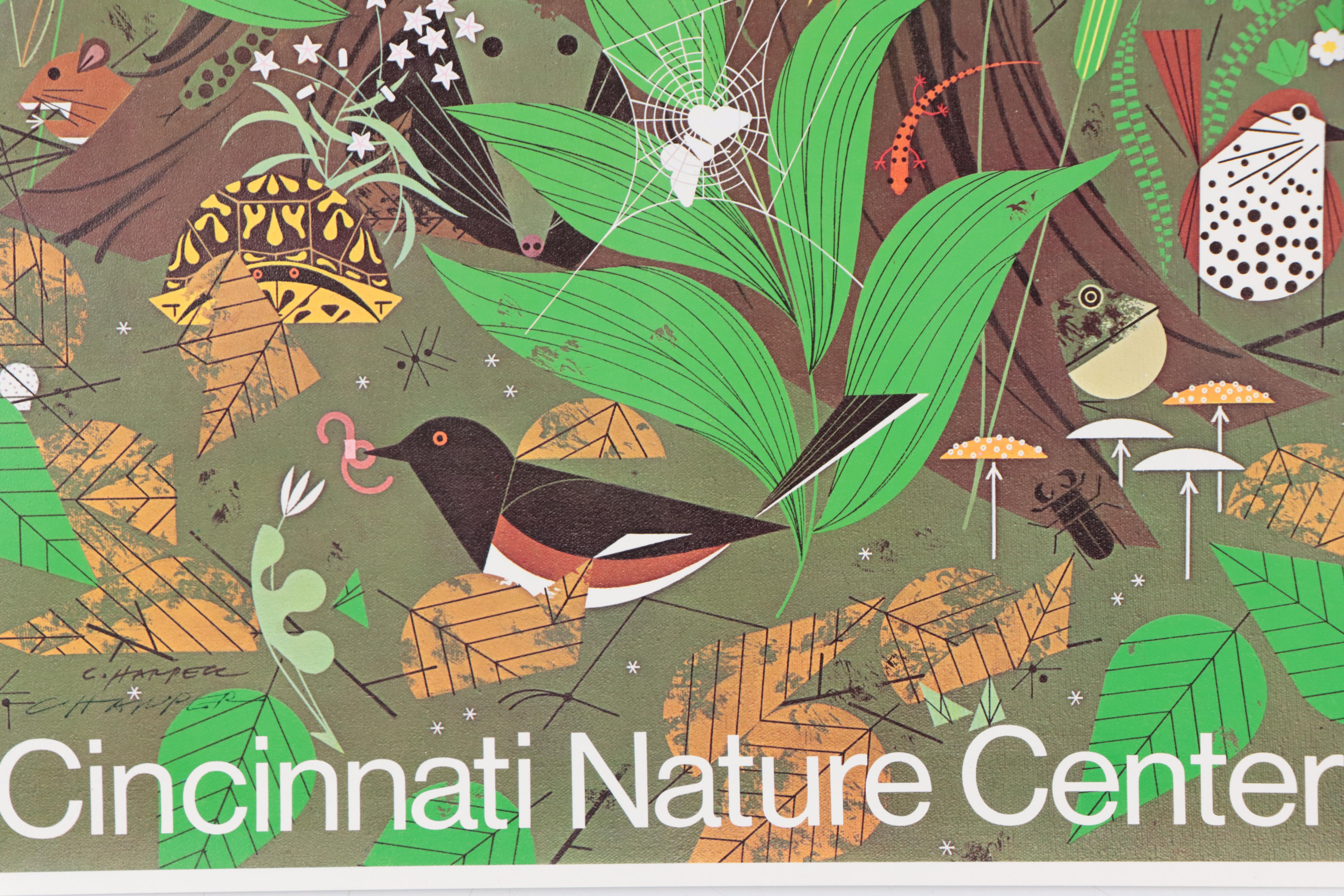 Charley Harper Offset Lithograph Poster for Cincinnati Nature Center | EBTH