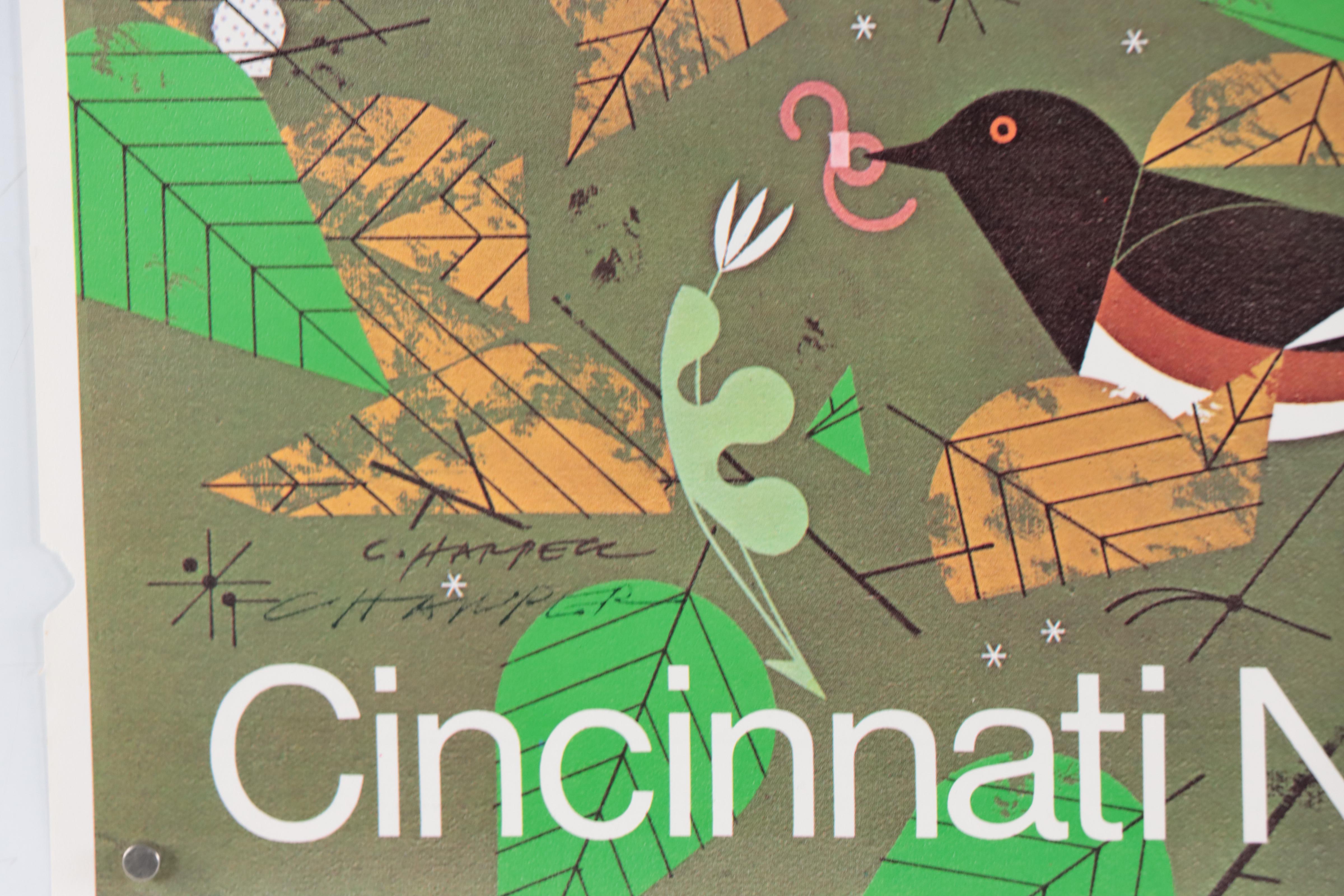 Charley Harper Offset Lithograph Poster for Cincinnati Nature Center | EBTH