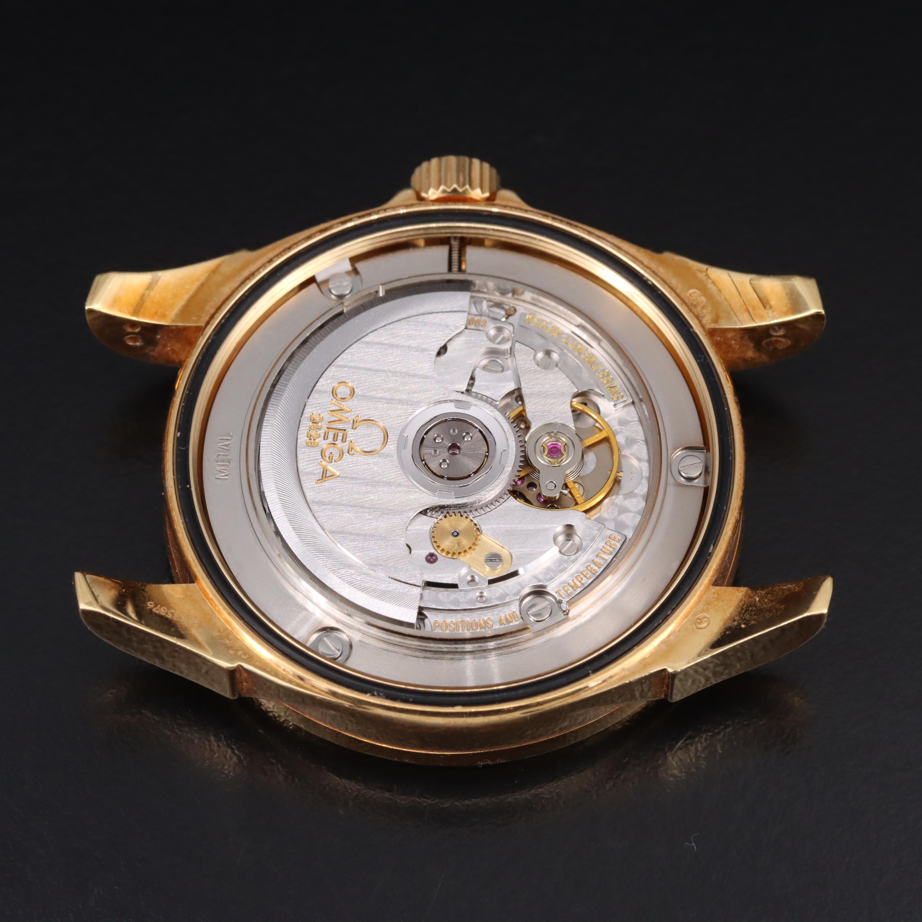 18K Omega DeVille GMT Wristwatch | EBTH