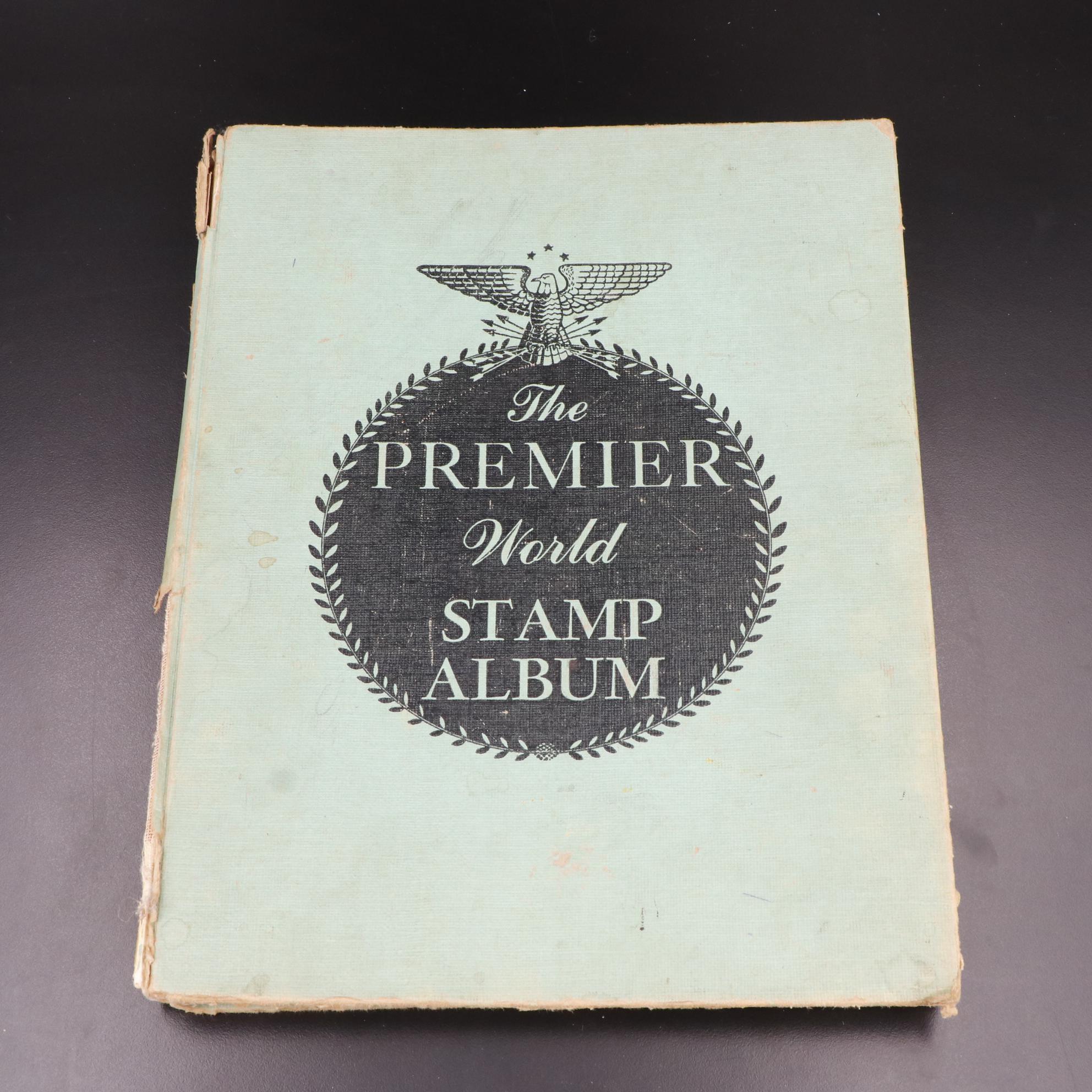 Three Vintage Postage Stamp Albums and Vintage Foreign Currency | EBTH