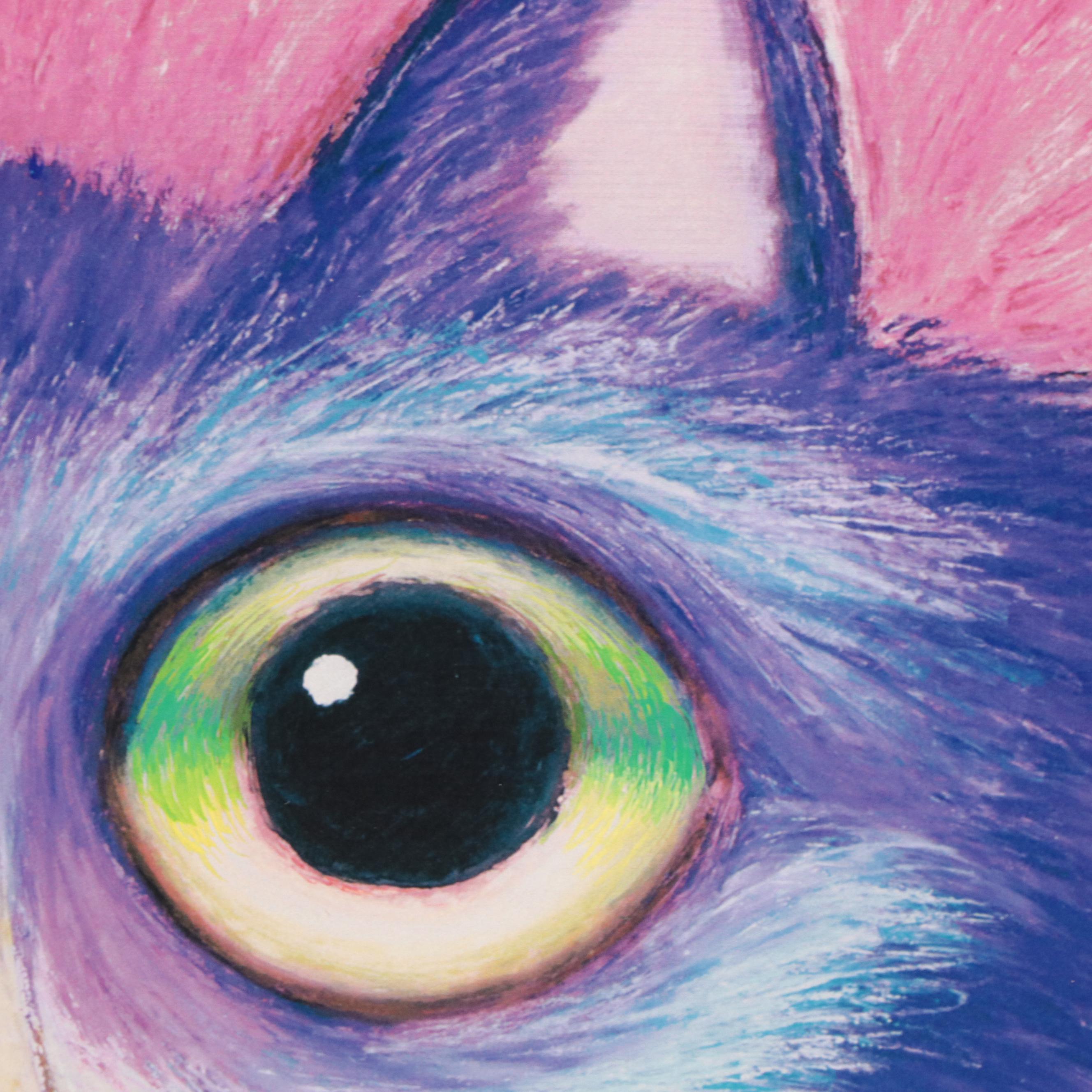 John Sumner Digital Print of Cat "A Different View" | EBTH