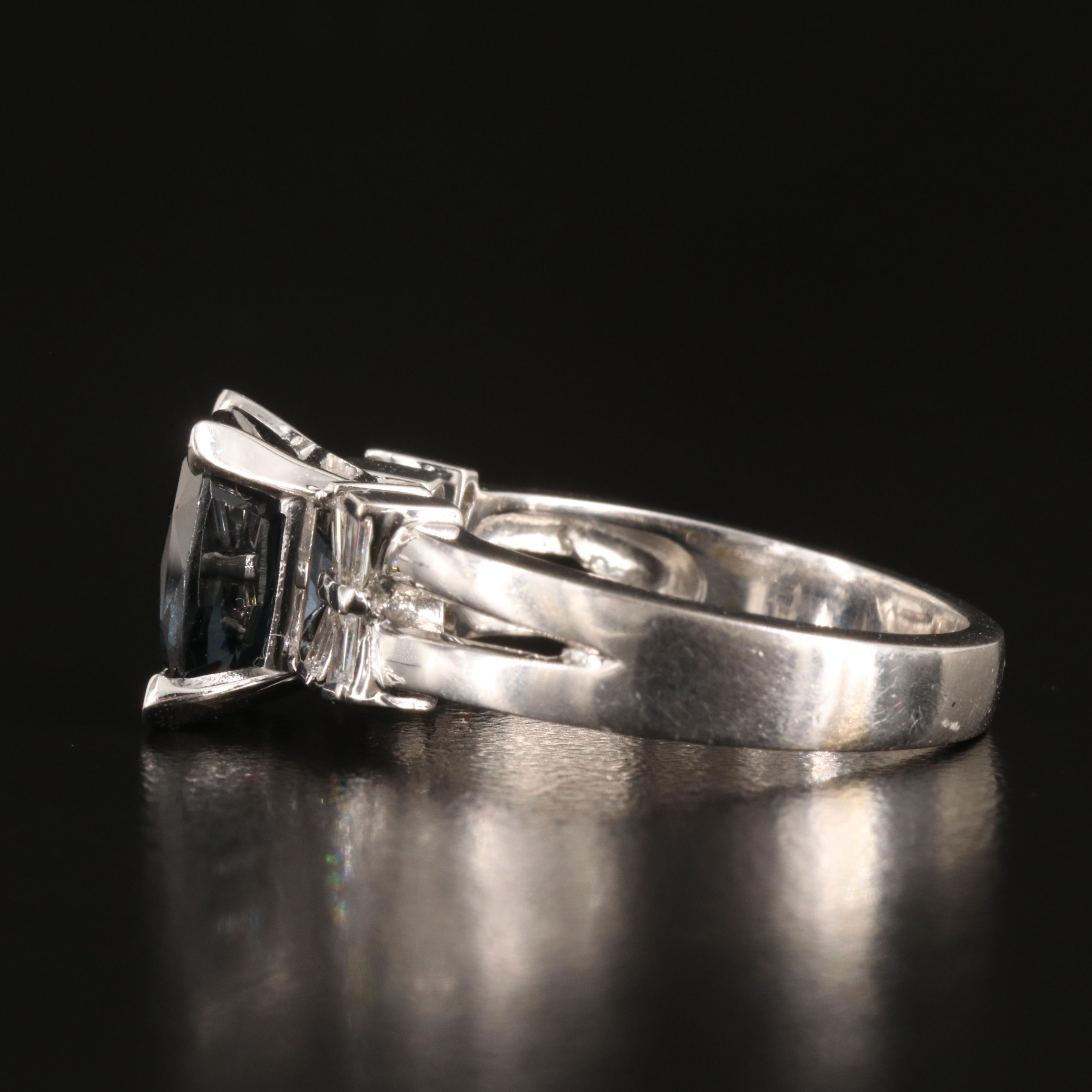 18K Color Change Spinel and Diamond Ring | EBTH