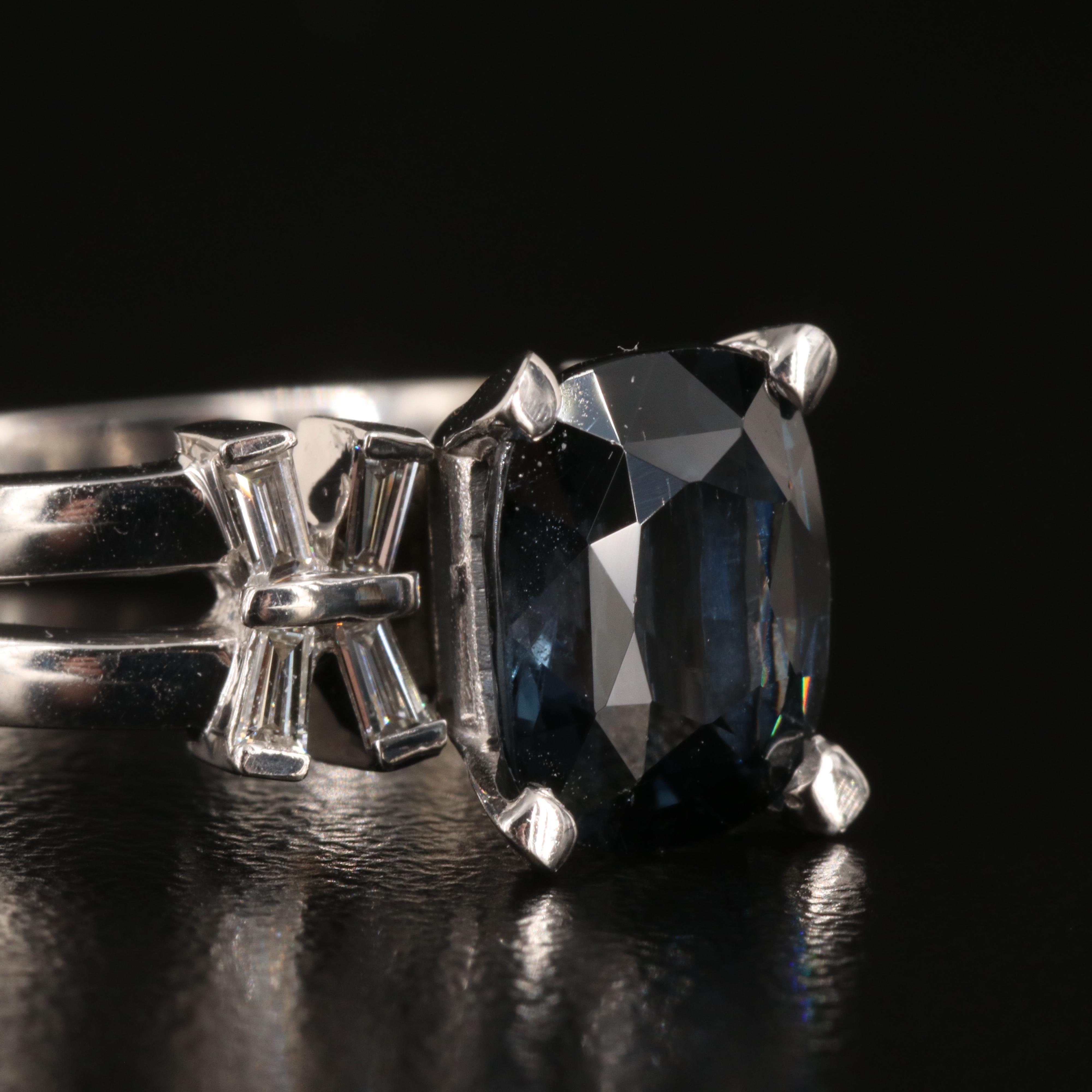 18K Color Change Spinel and Diamond Ring | EBTH