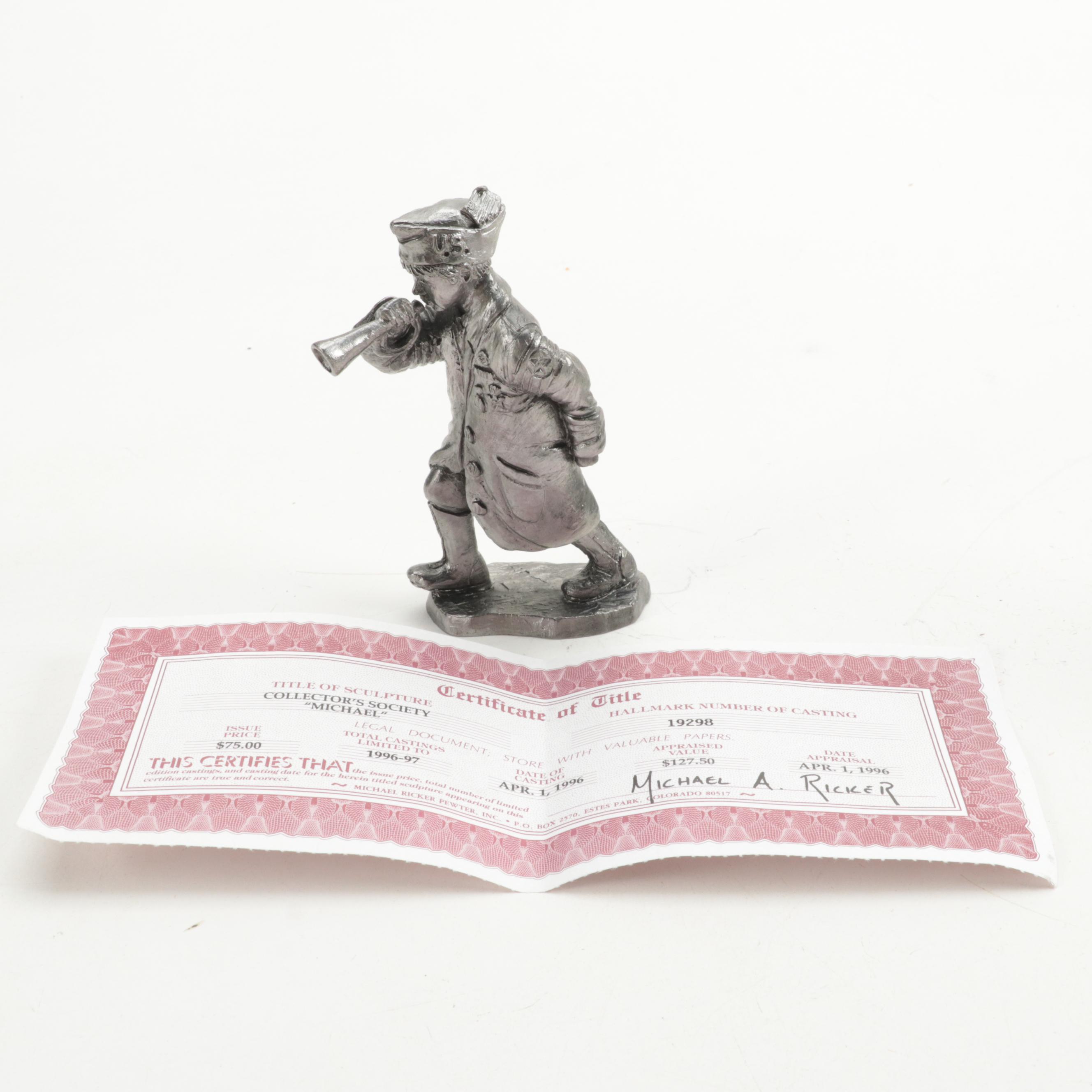 Michael A. Ricker Pewter Figurines | EBTH