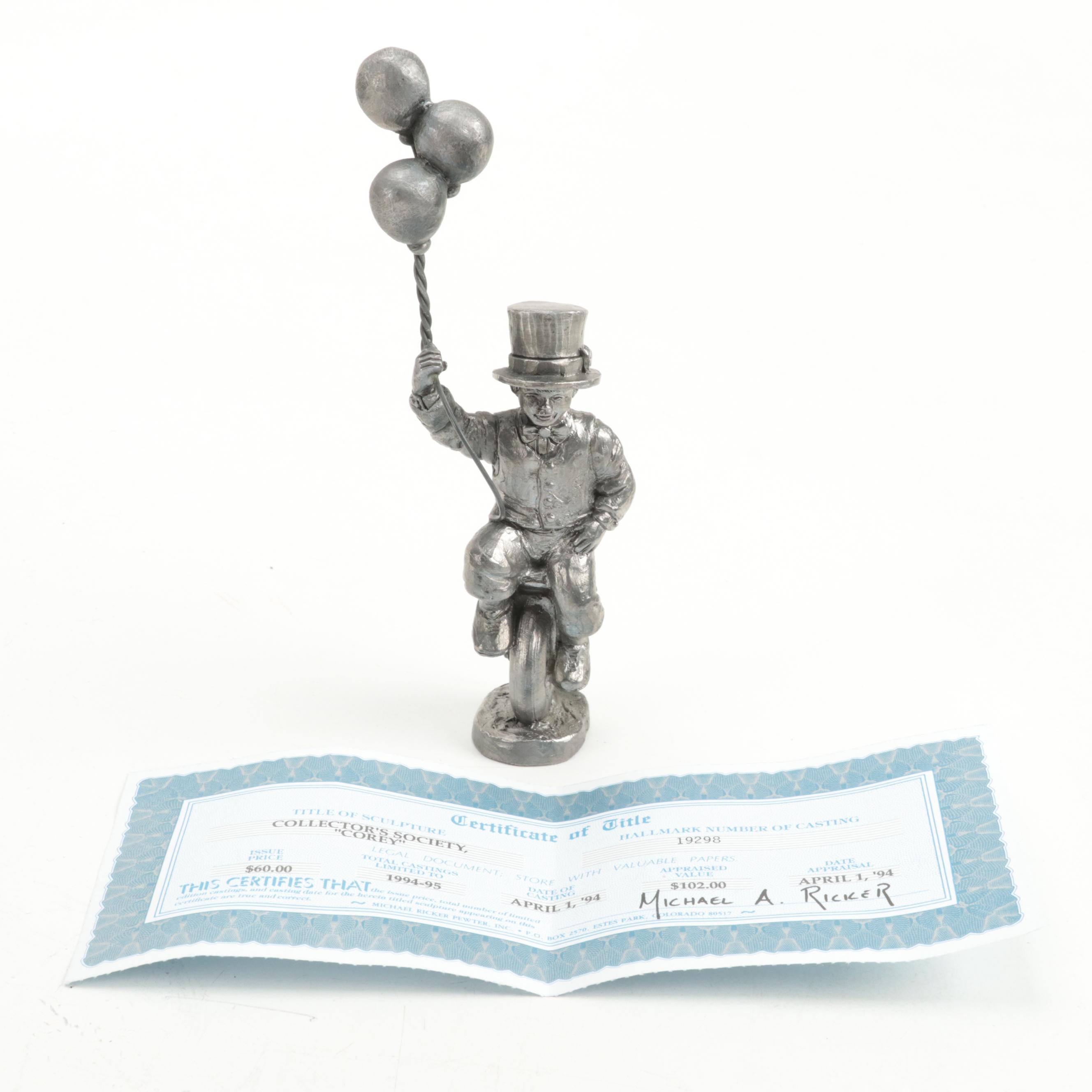 Michael A. Ricker Pewter Figurines | EBTH