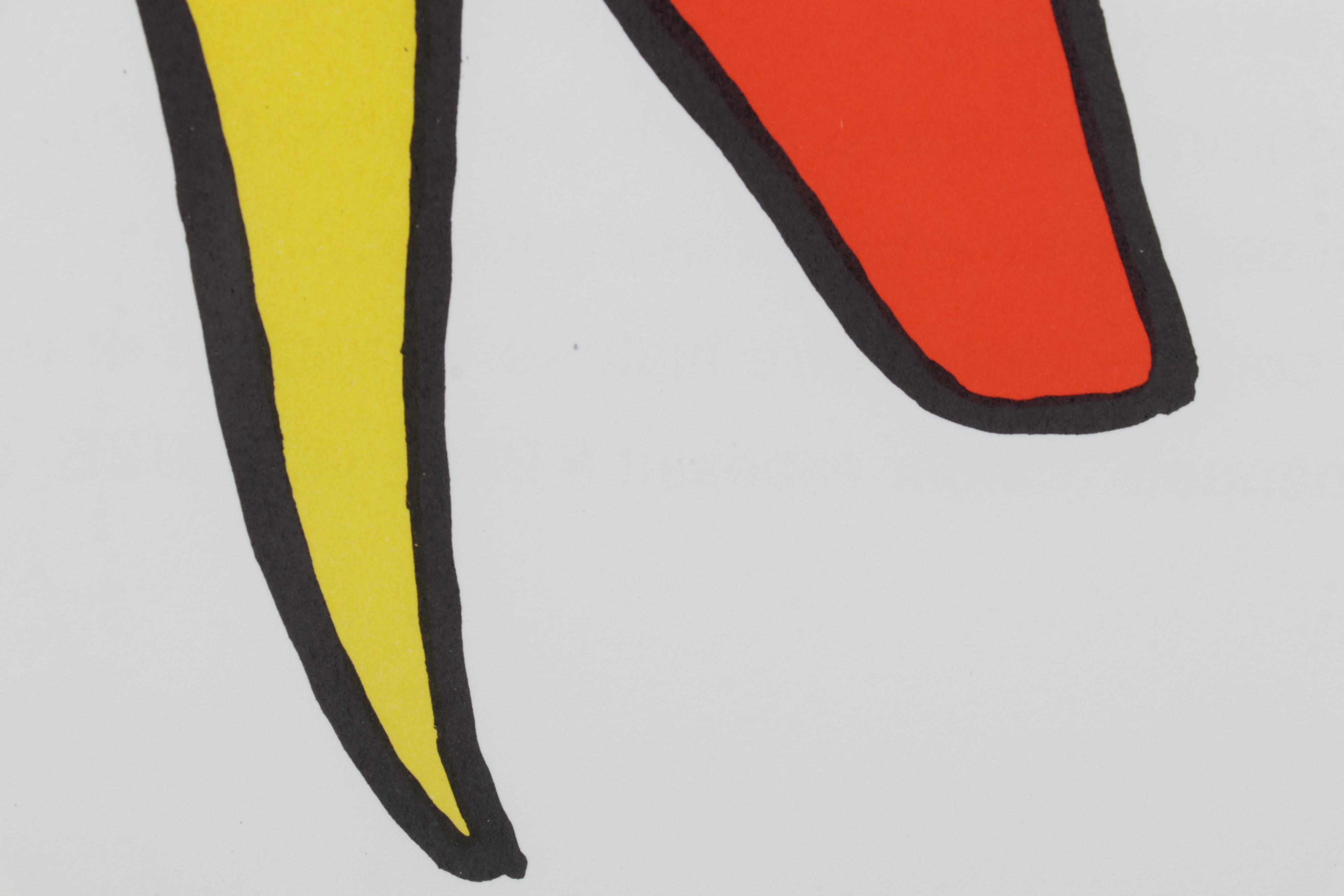 Alexander Calder Color Lithograph for "Derrière le Miroir," 1963 | EBTH