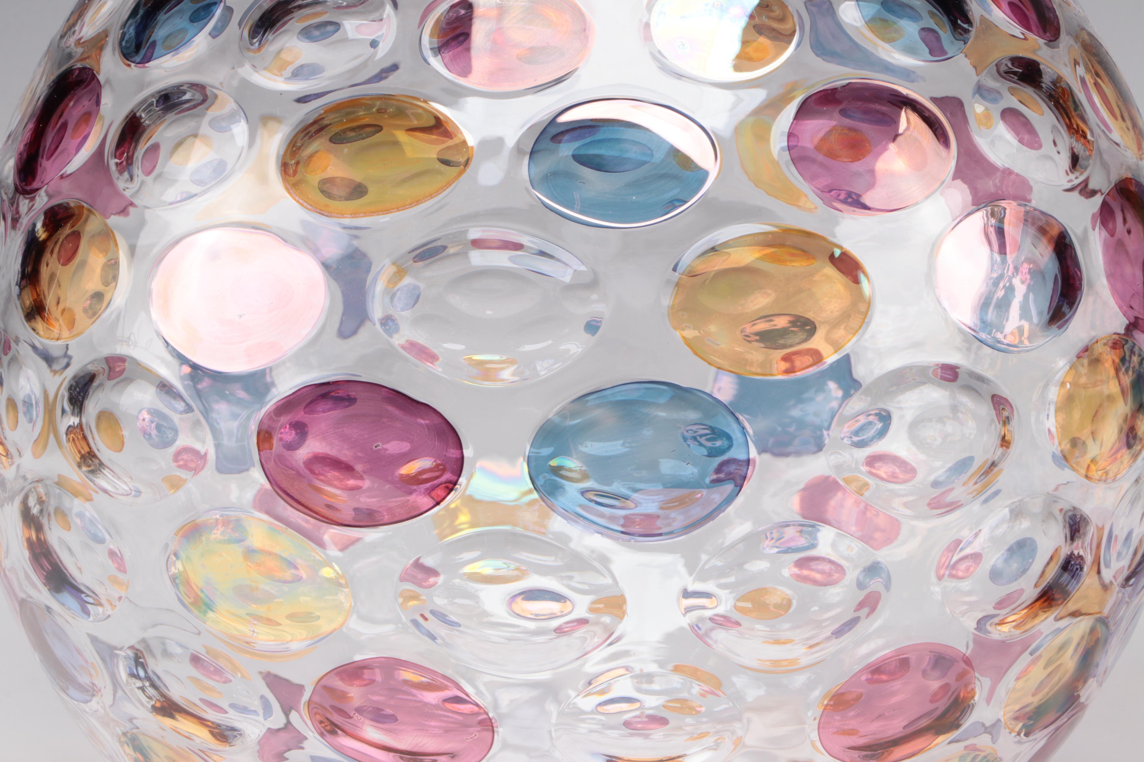 Pair of Bohemia Glass "Nemo" Fish Bowl Glass Vases | EBTH