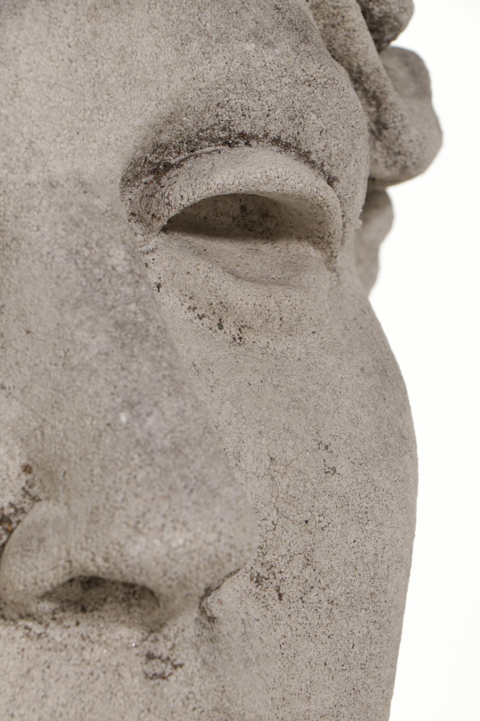 Concrete Bust Sculpture After Phidias "Lemnian Athena" | EBTH