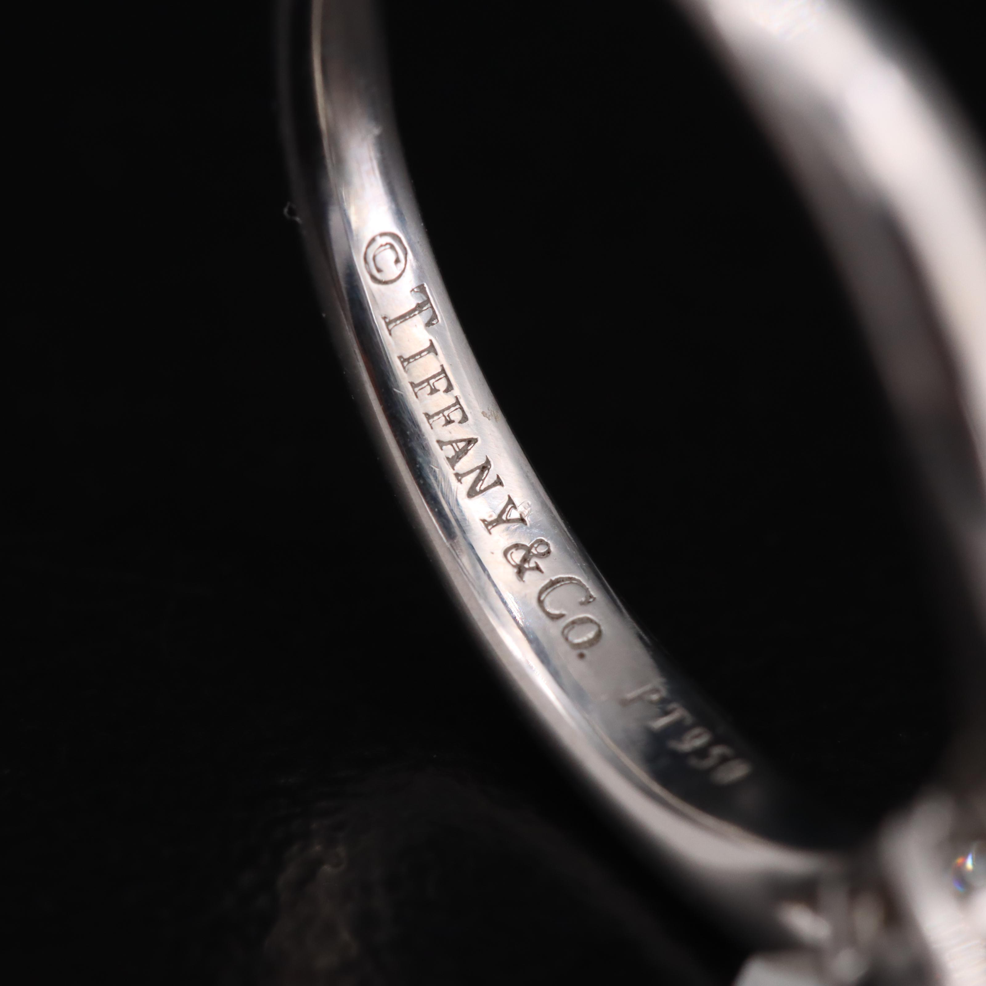 Tiffany & Co. Platinum 0.72 CT Diamond Solitaire Ring | EBTH