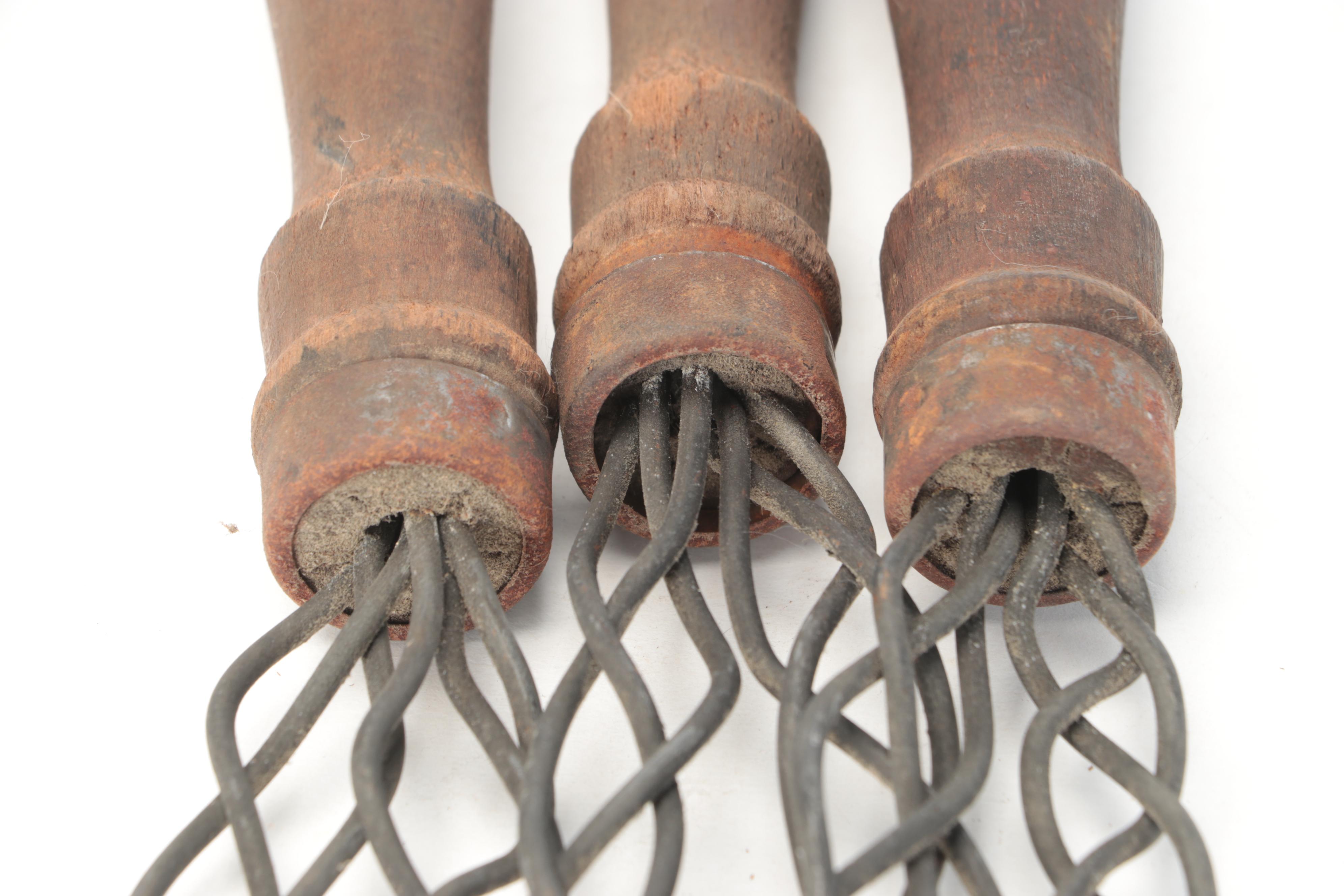 Braided Wire Rug Beaters, Late 19th/ Early 20th Century | EBTH