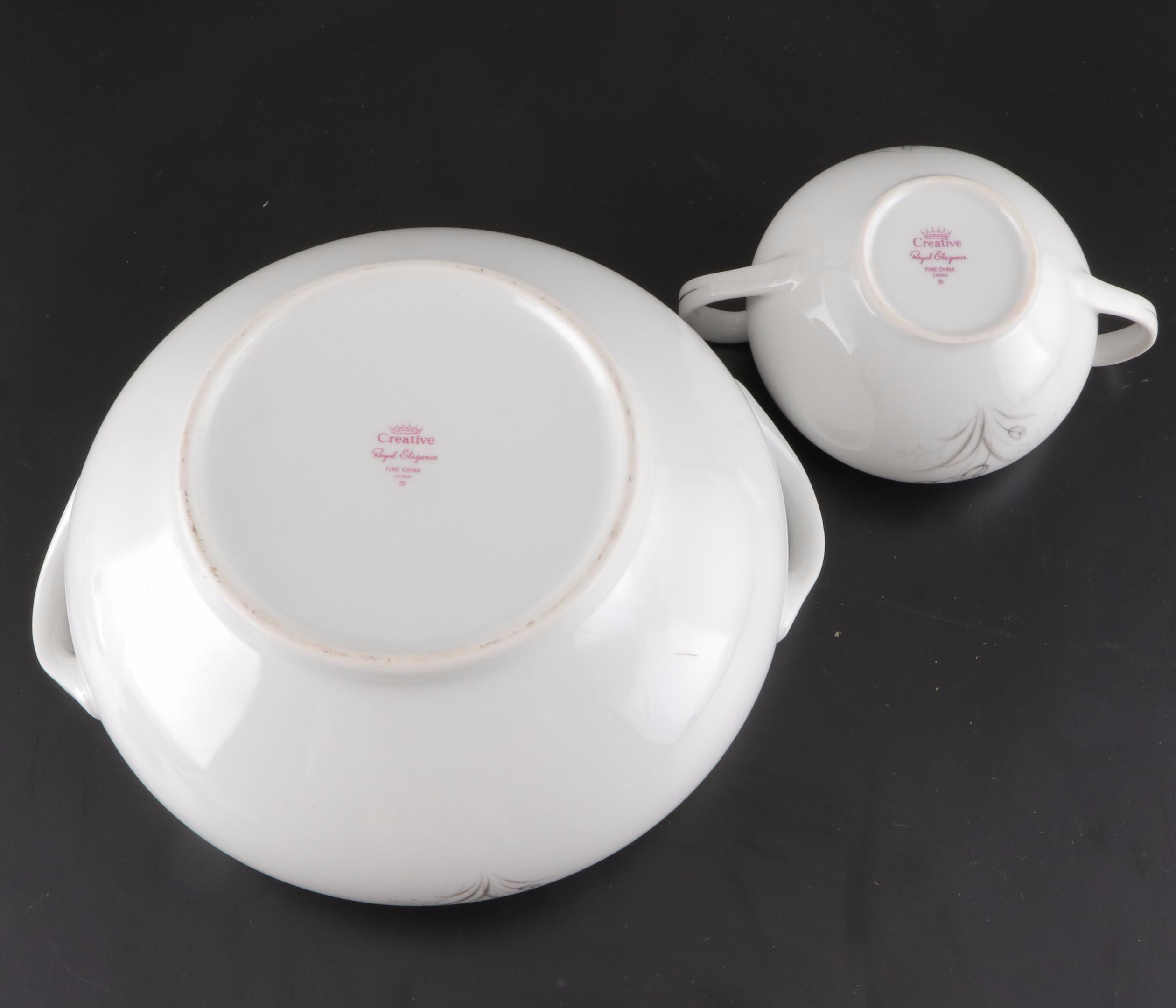 Creative China "Royal Elegance" Dinnerware, Mid-20th Century | EBTH