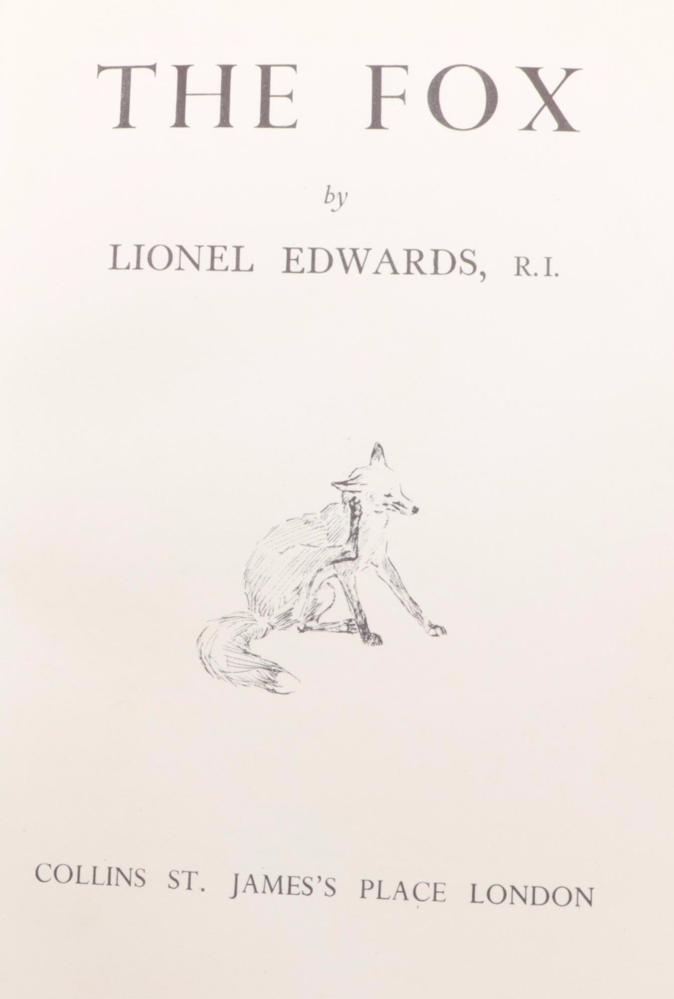 Carton Moorepark Illustrated "Reynard the Fox" by John Masefield and ...