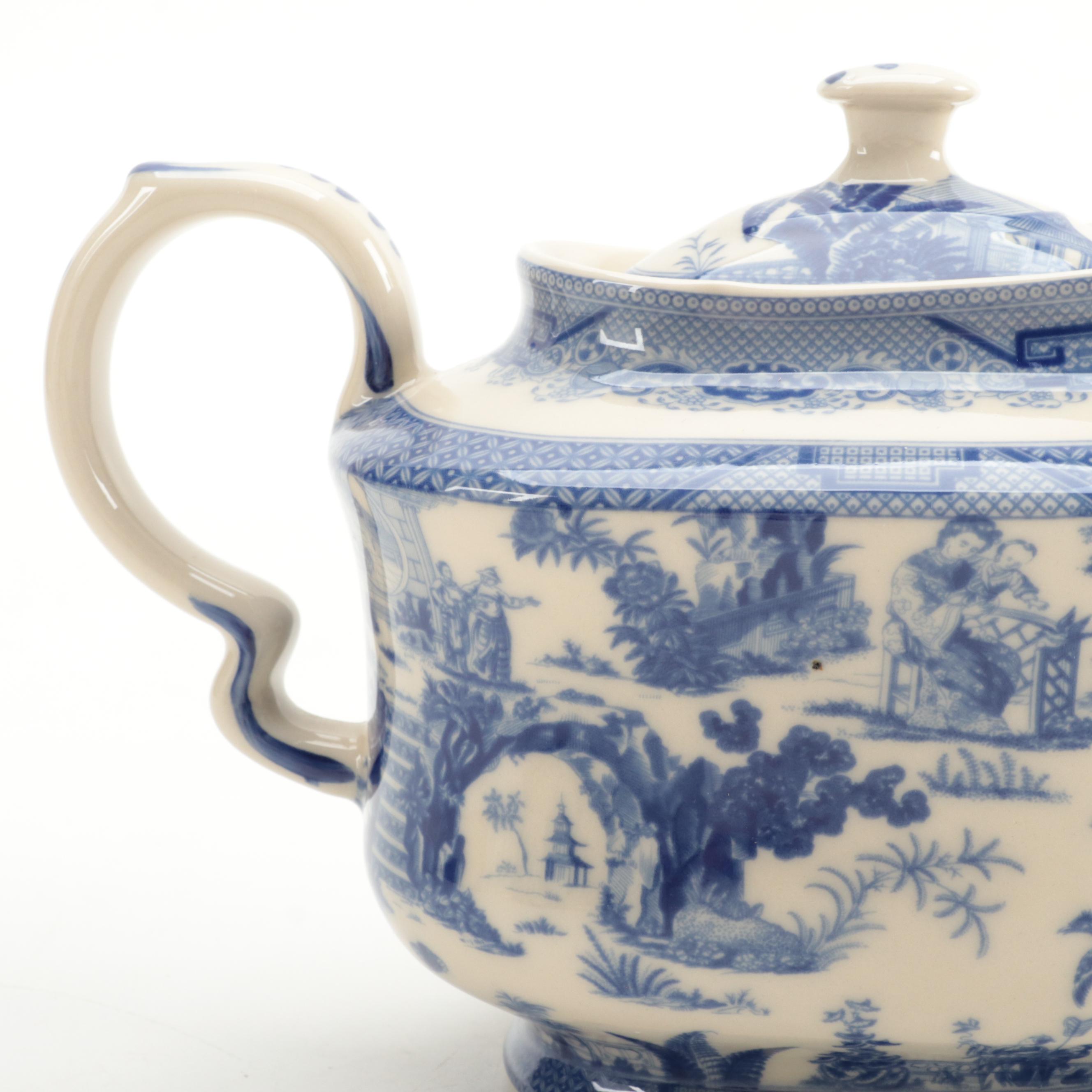Victoria Ware and Other Chinese Earthenware English Style Transferware ...