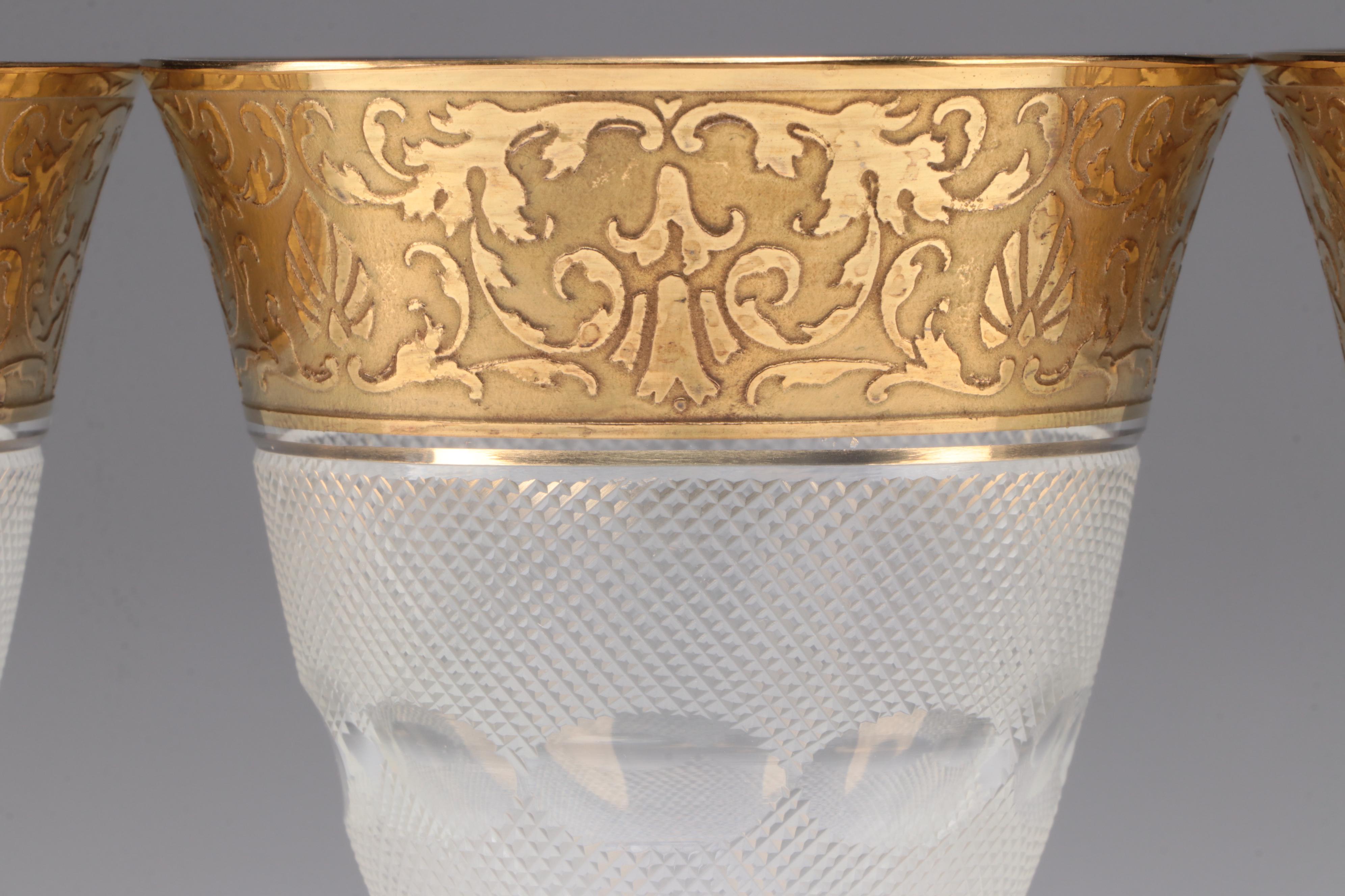 Moser Crystal "Splendid" White Wine Glasses | EBTH