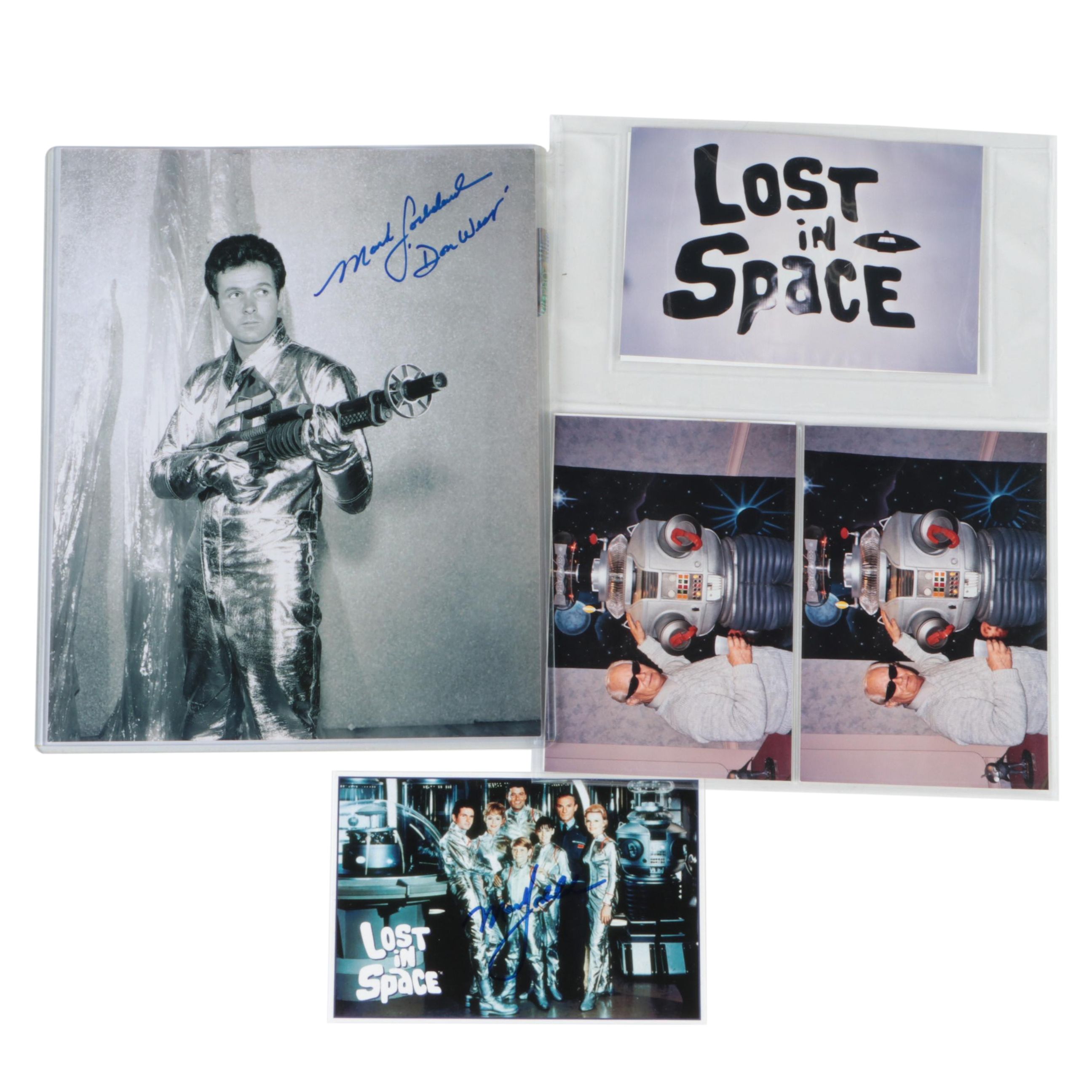 Mark Goddard Signed "Lost in Space" Giclées with "Robot", Other Photos ...