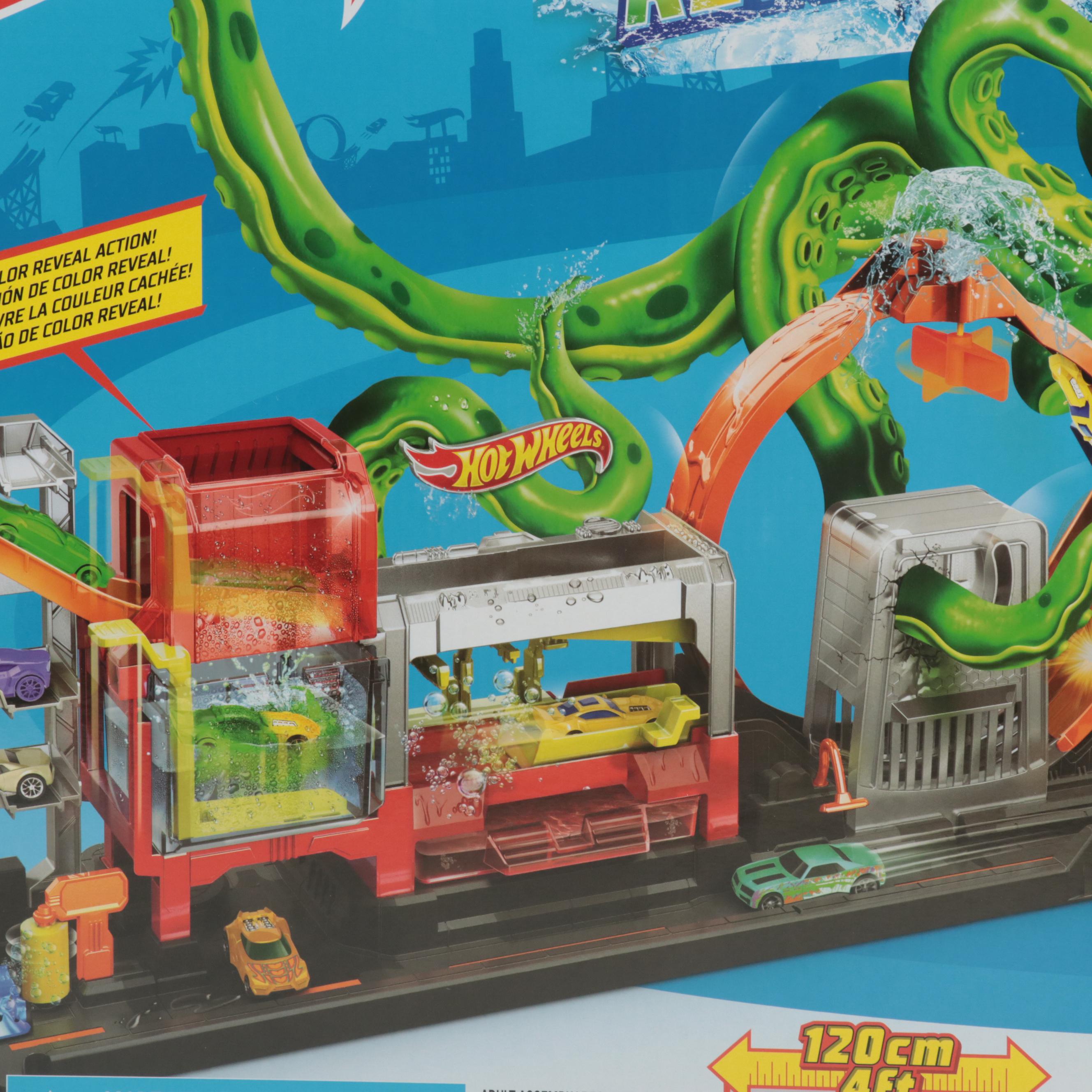 Mattel Hot Wheels City Ultimate Octo Car Wash Playset | EBTH