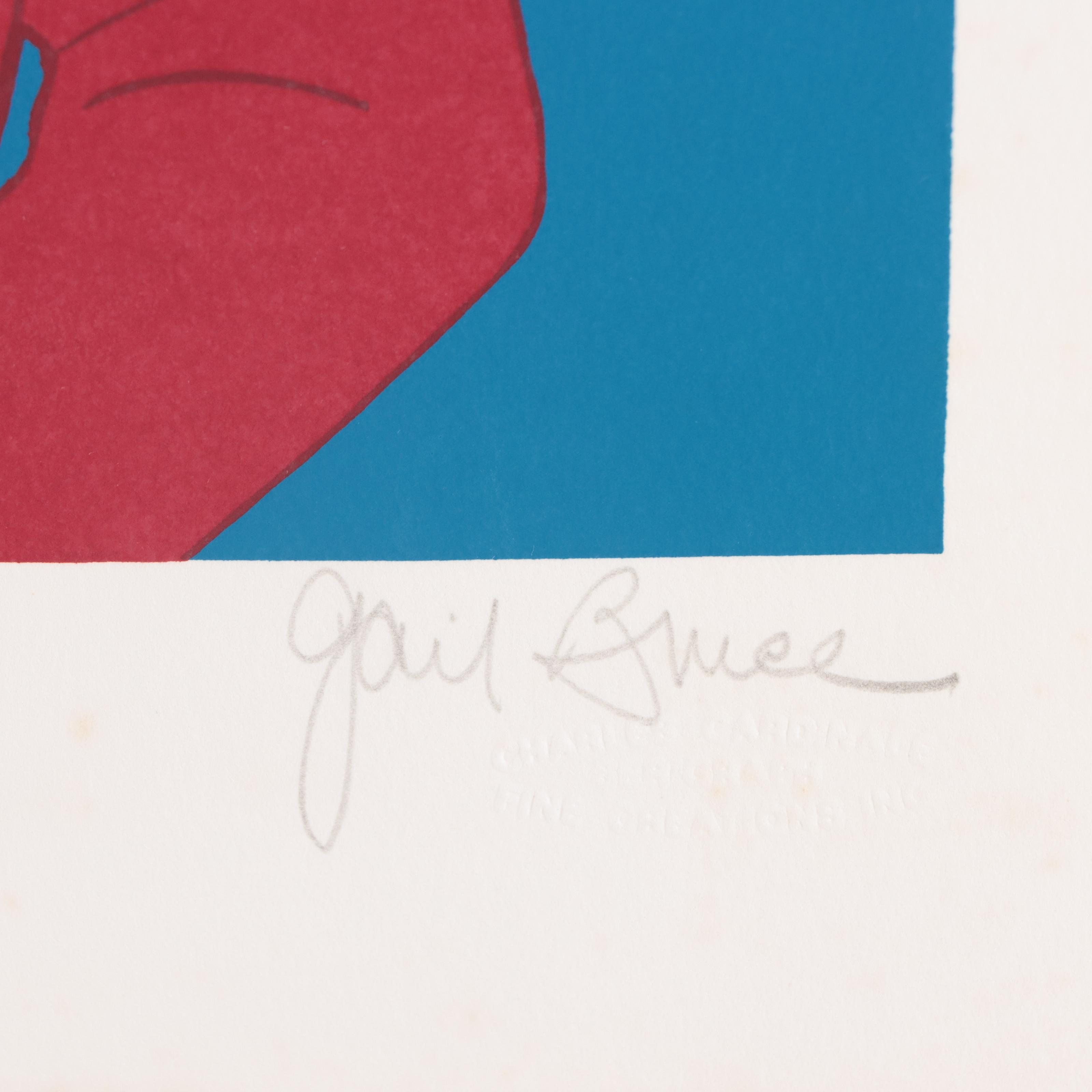 Gail Bruce Serigraph "Masks II" | EBTH