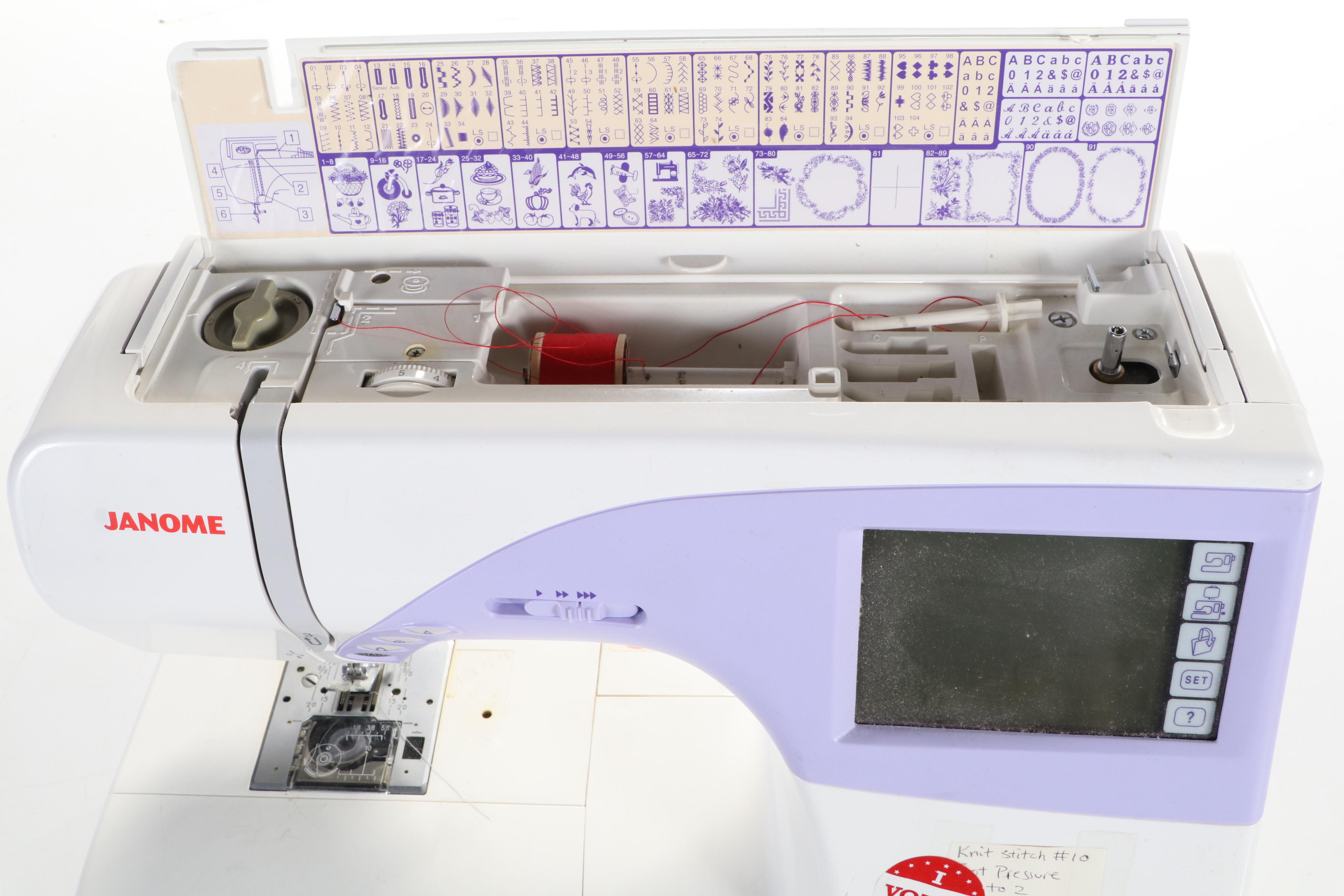 Janome Memory Craft 9500 Computerized Embroidery Machine | EBTH