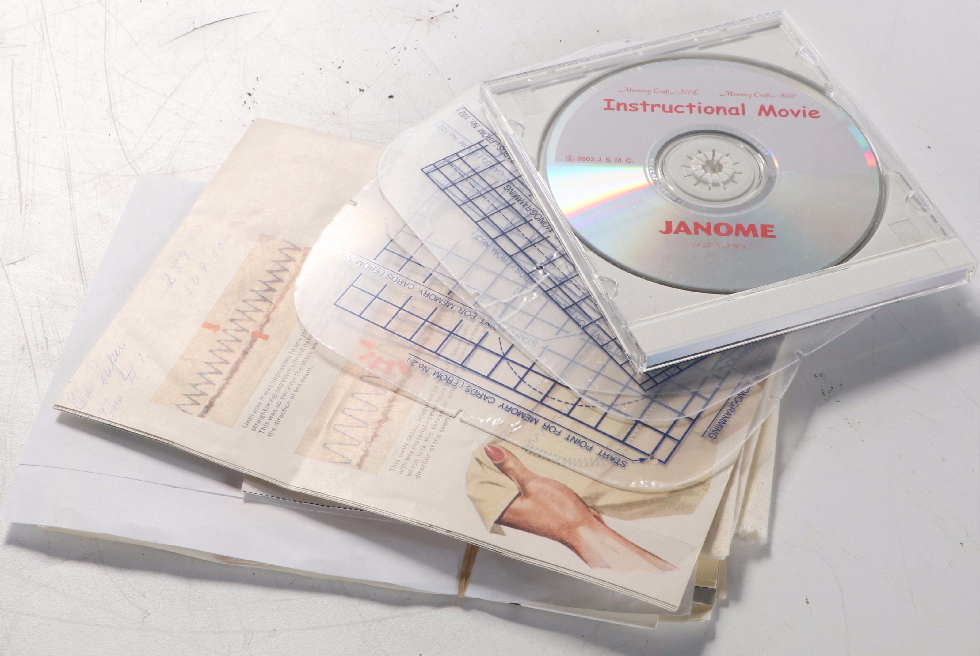 Janome Memory Craft 9500 Computerized Embroidery Machine | EBTH