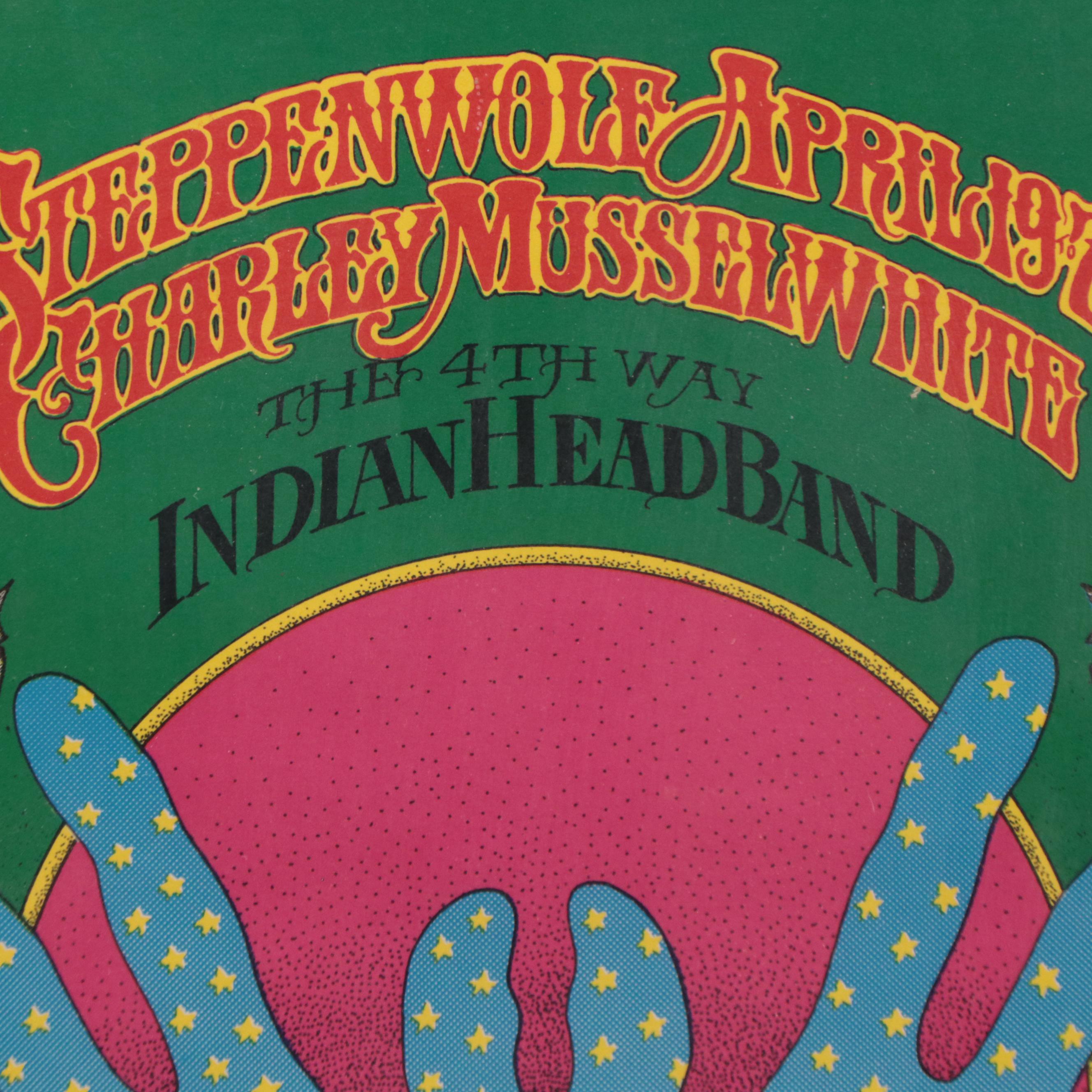 Steppenwolf Lithograph Concert Poster at the Avalon Ballroom | EBTH