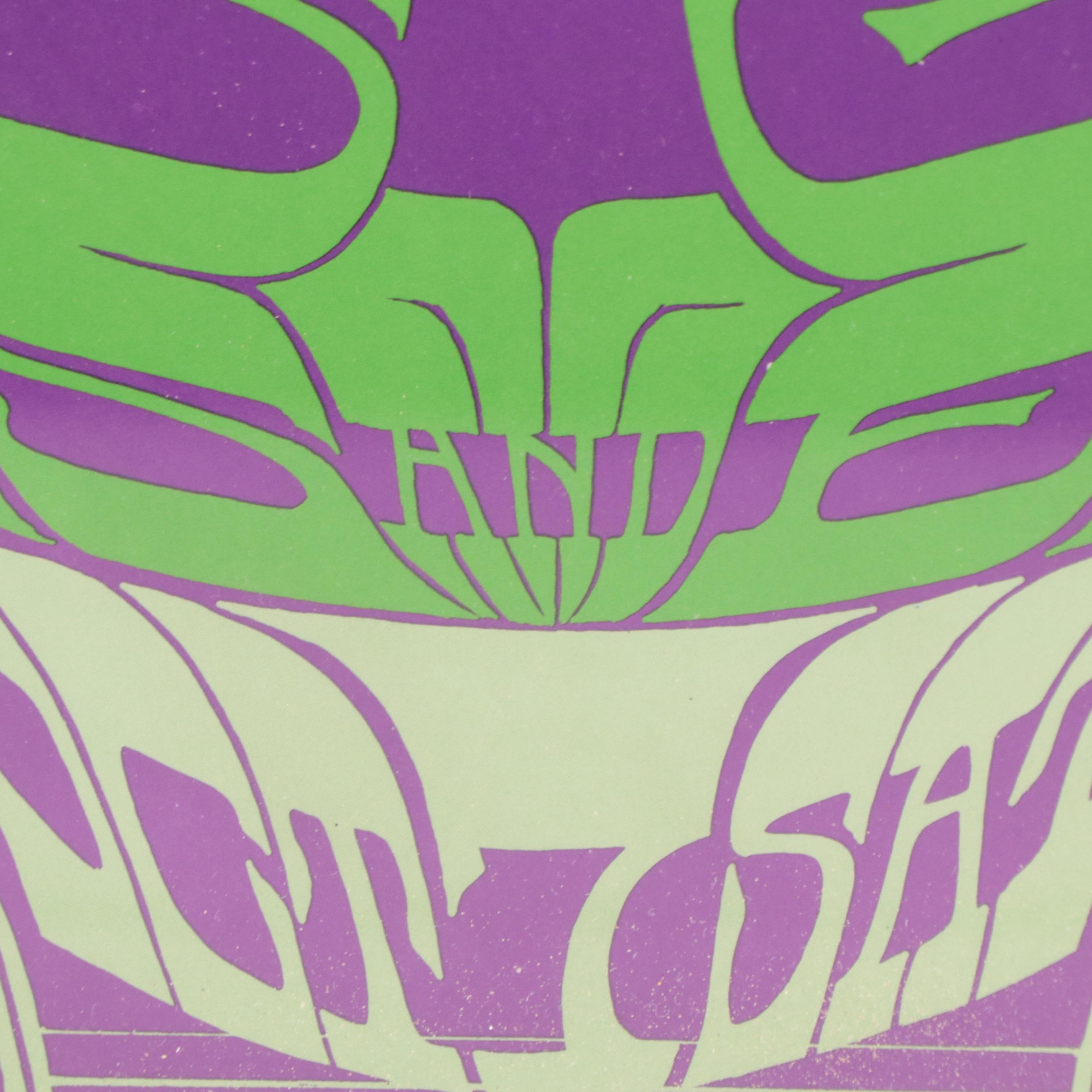 Color Lithograph Concert Poster After Gary Grimshaw | EBTH