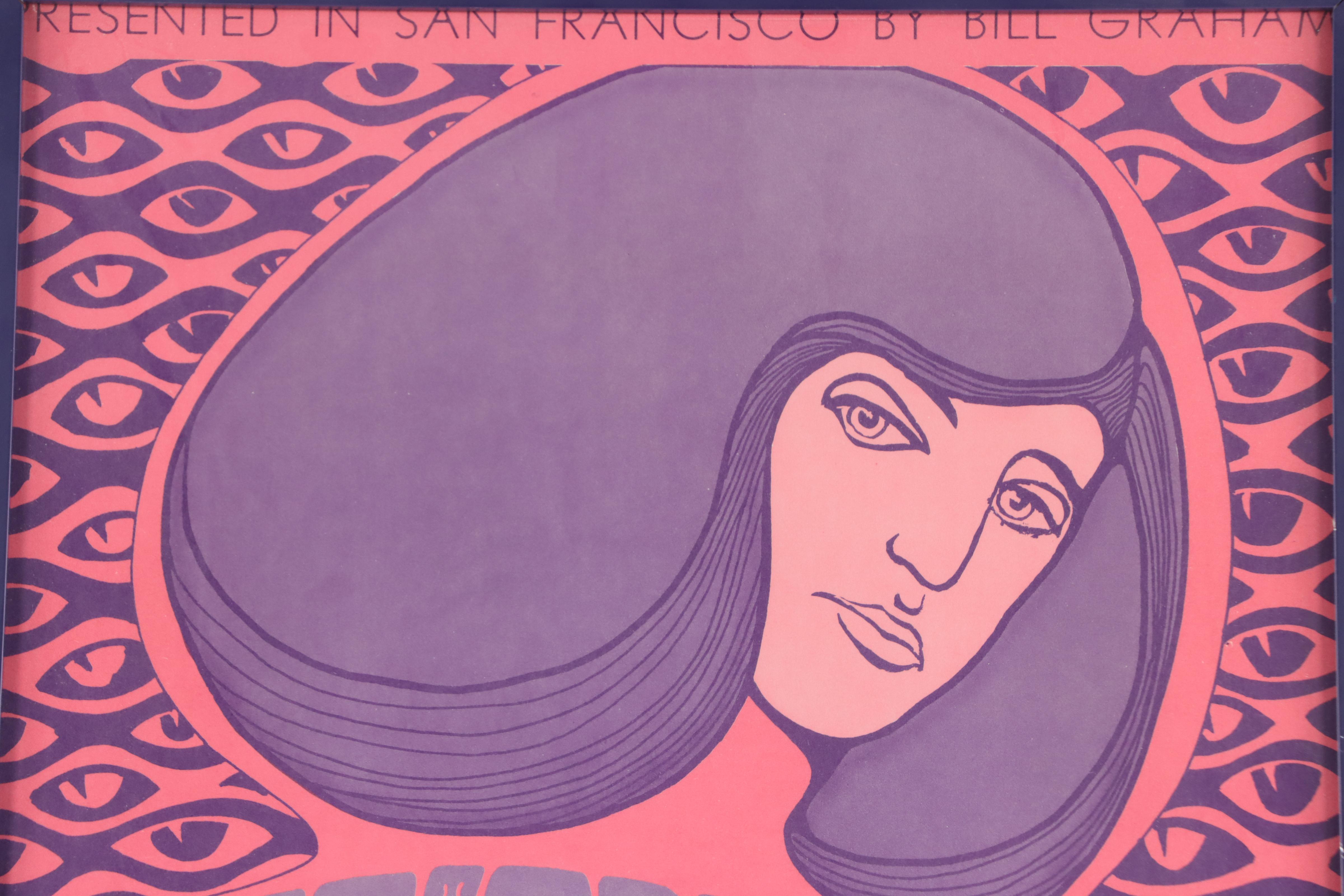 Color Lithograph Concert Poster After Wes Wilson | EBTH