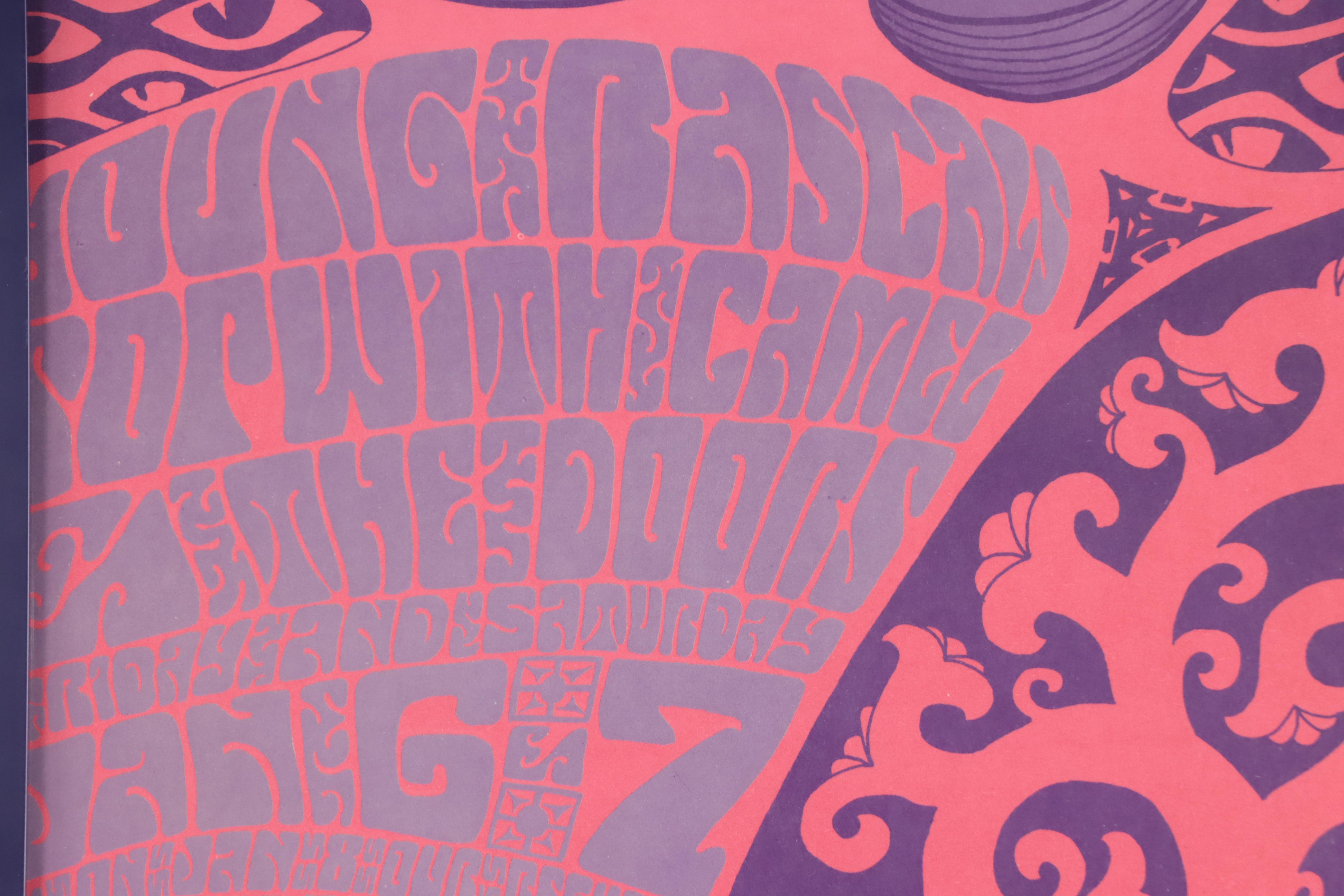 Color Lithograph Concert Poster After Wes Wilson | EBTH