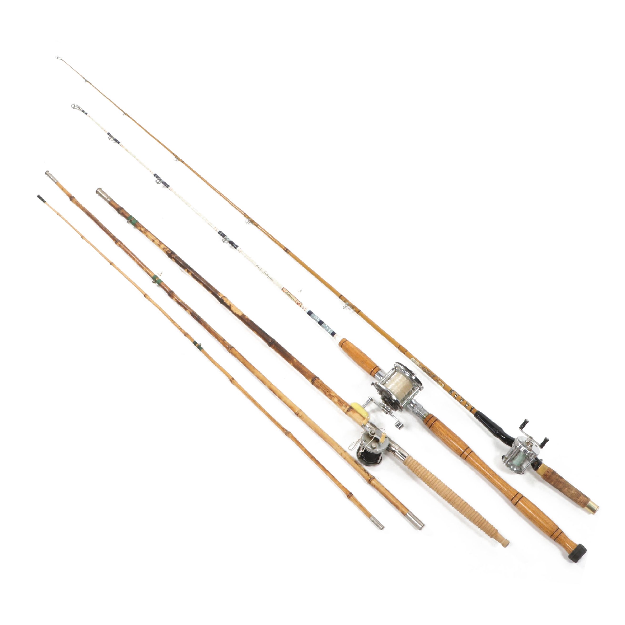 Sears Ted Williams and More Fishing Rods with Reels, Late 20th Century ...