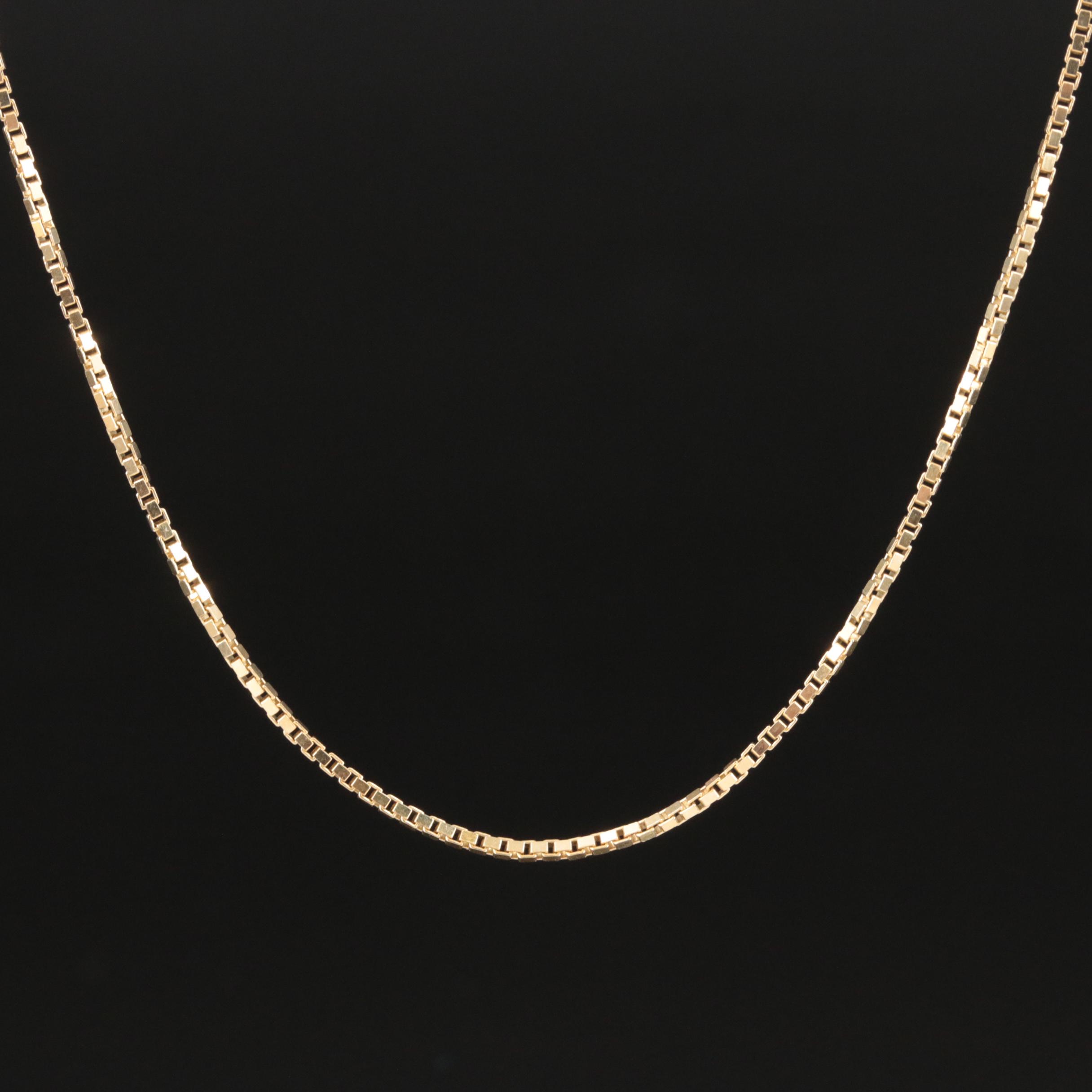 Tiffany & Co. 14K Fancy Byzantine Chain Necklace | EBTH