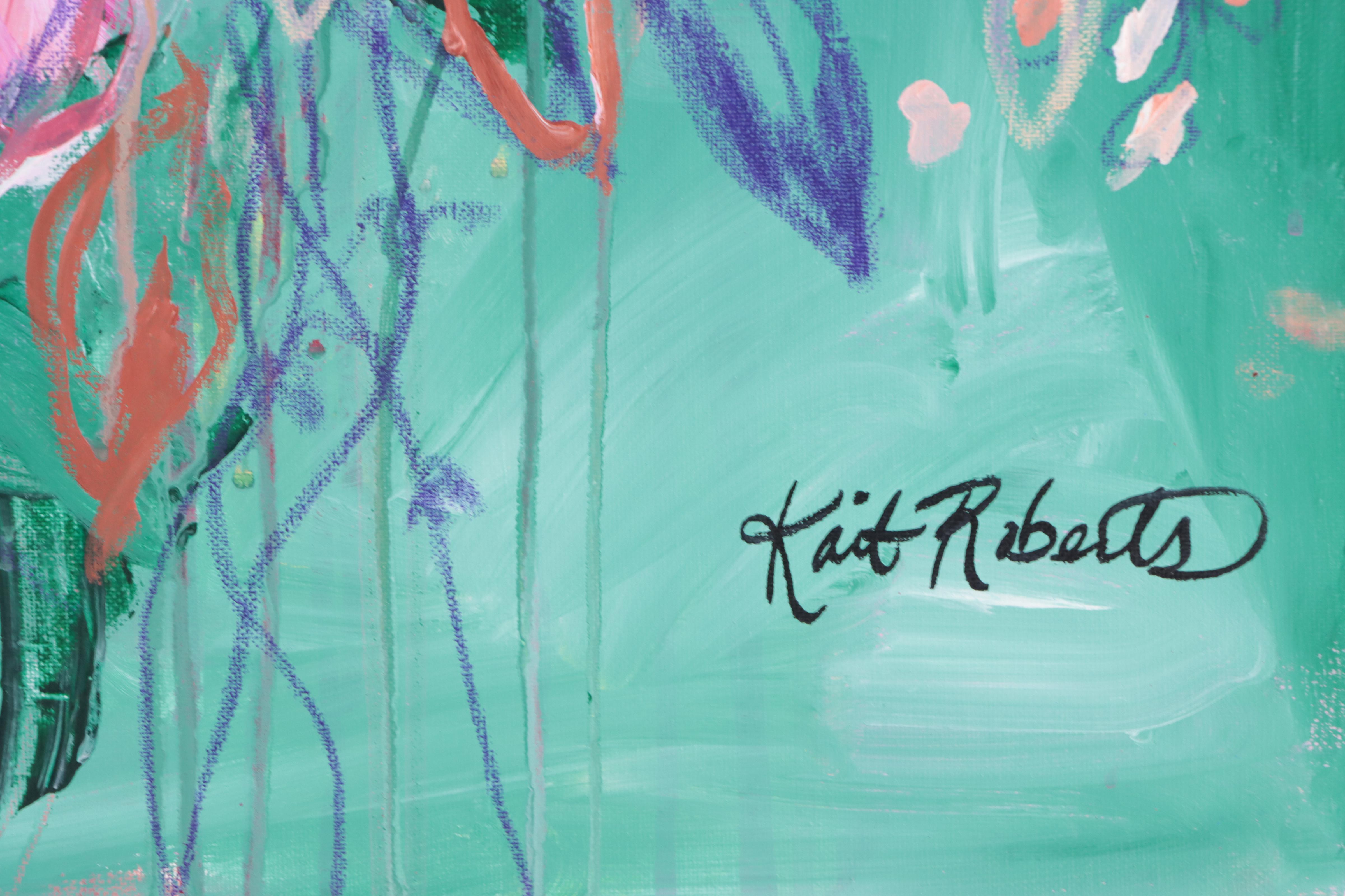 Kait Roberts Mixed Media Painting "What is Poetry," 2022 | EBTH
