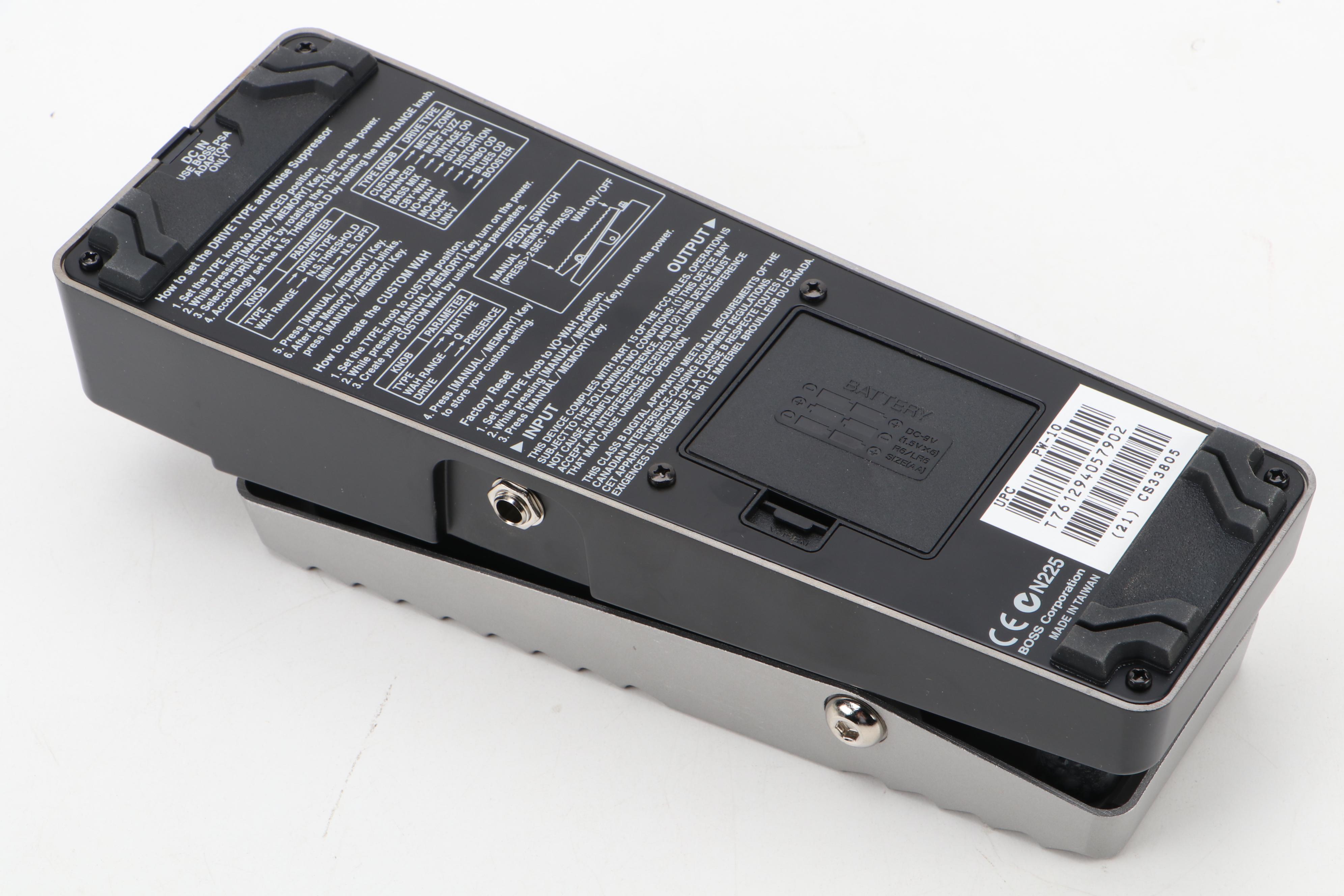 Boss V-Wah Pedal With Ibanez Bi-Mode Chorus Pedal and Qwik Tune Tuner ...