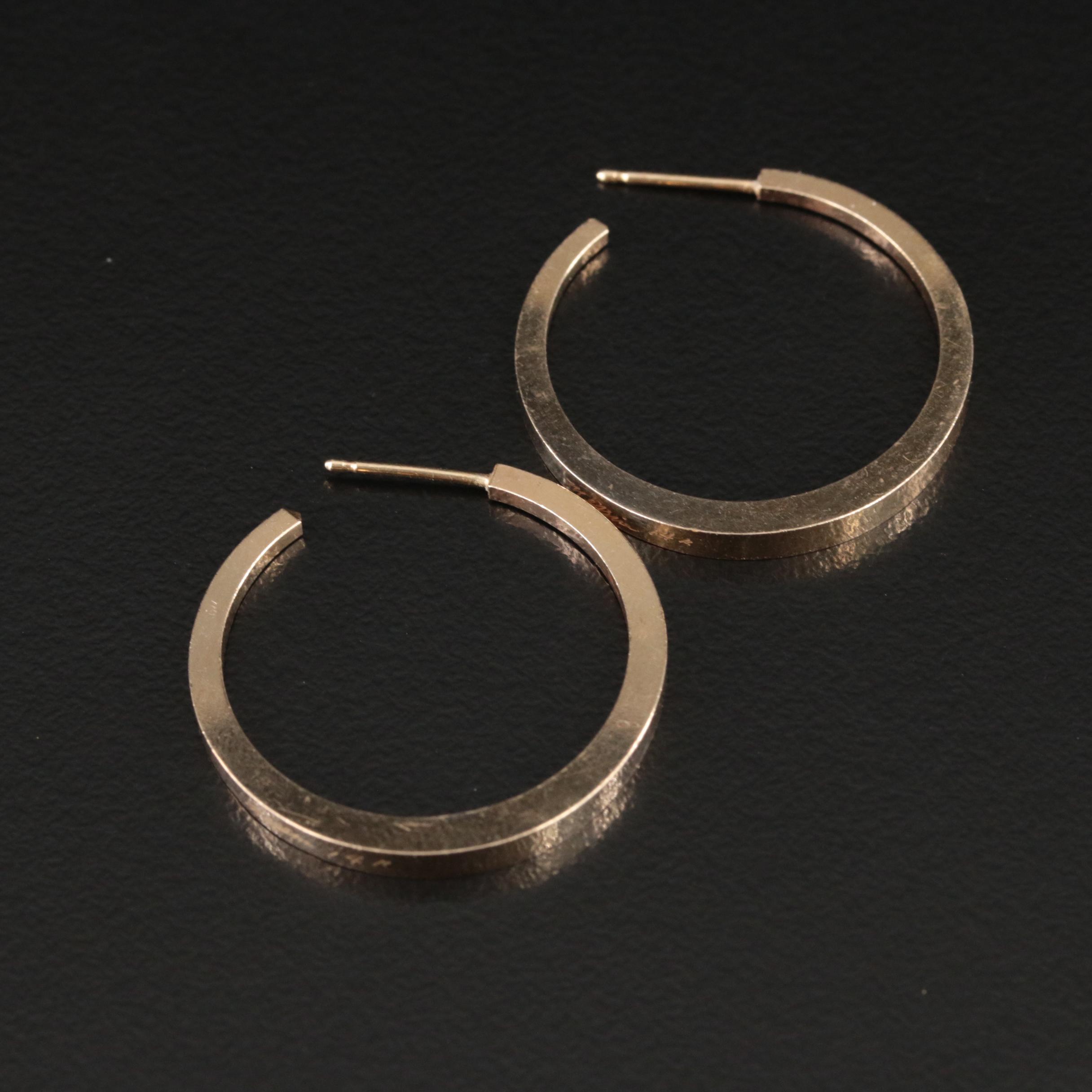 Richard Messina 14K Hoop Earrings | EBTH
