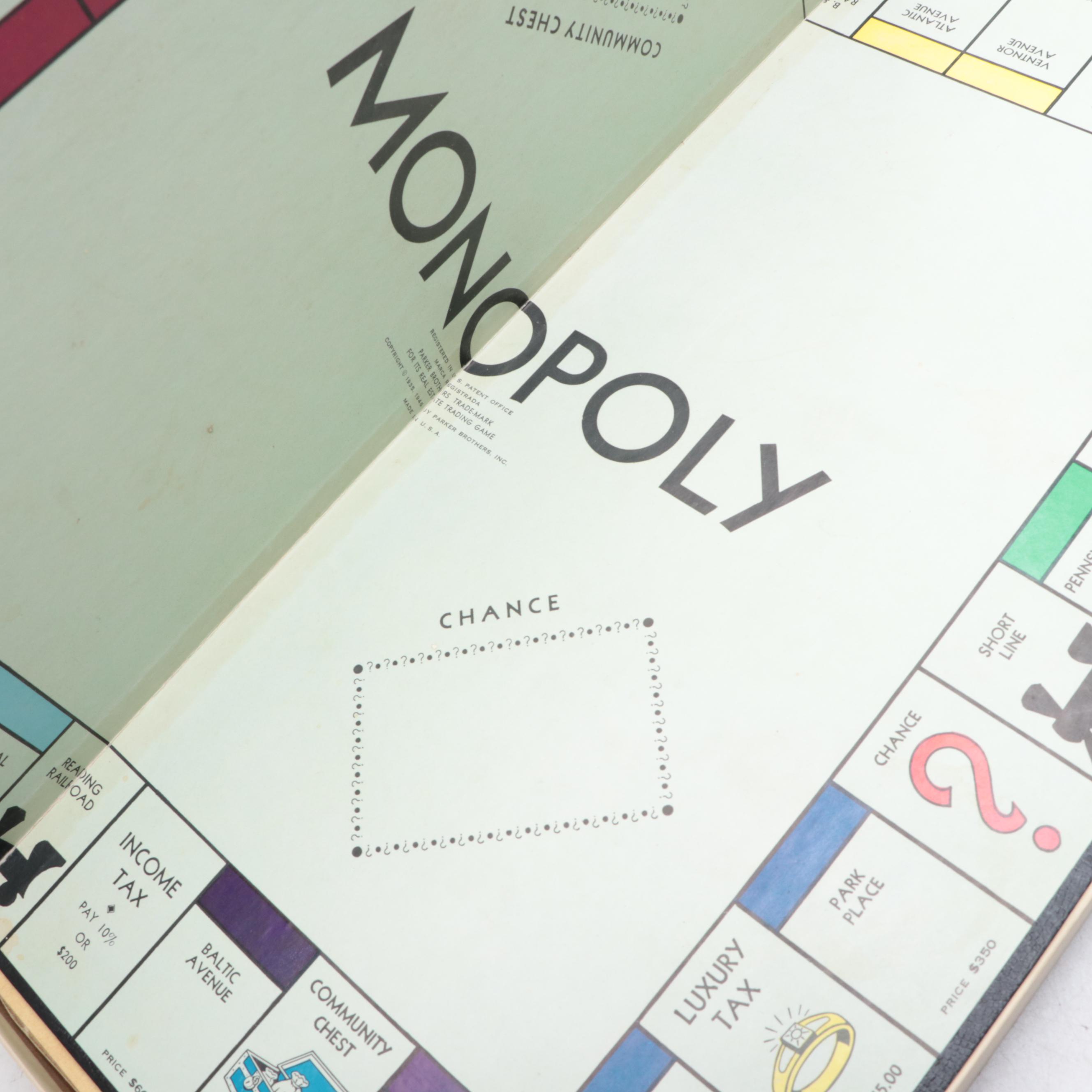 William Fuld "Ouija" with Other Board Games and Poker Set, Early to Mid ...