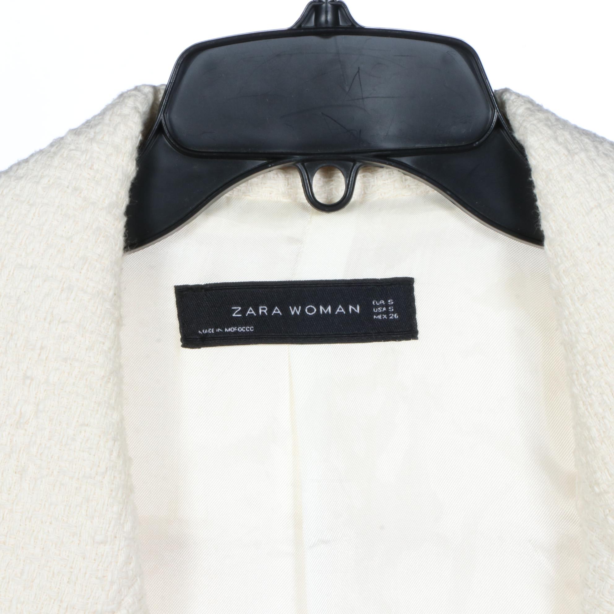 Zara Tweed Zip-Up Jackets | EBTH