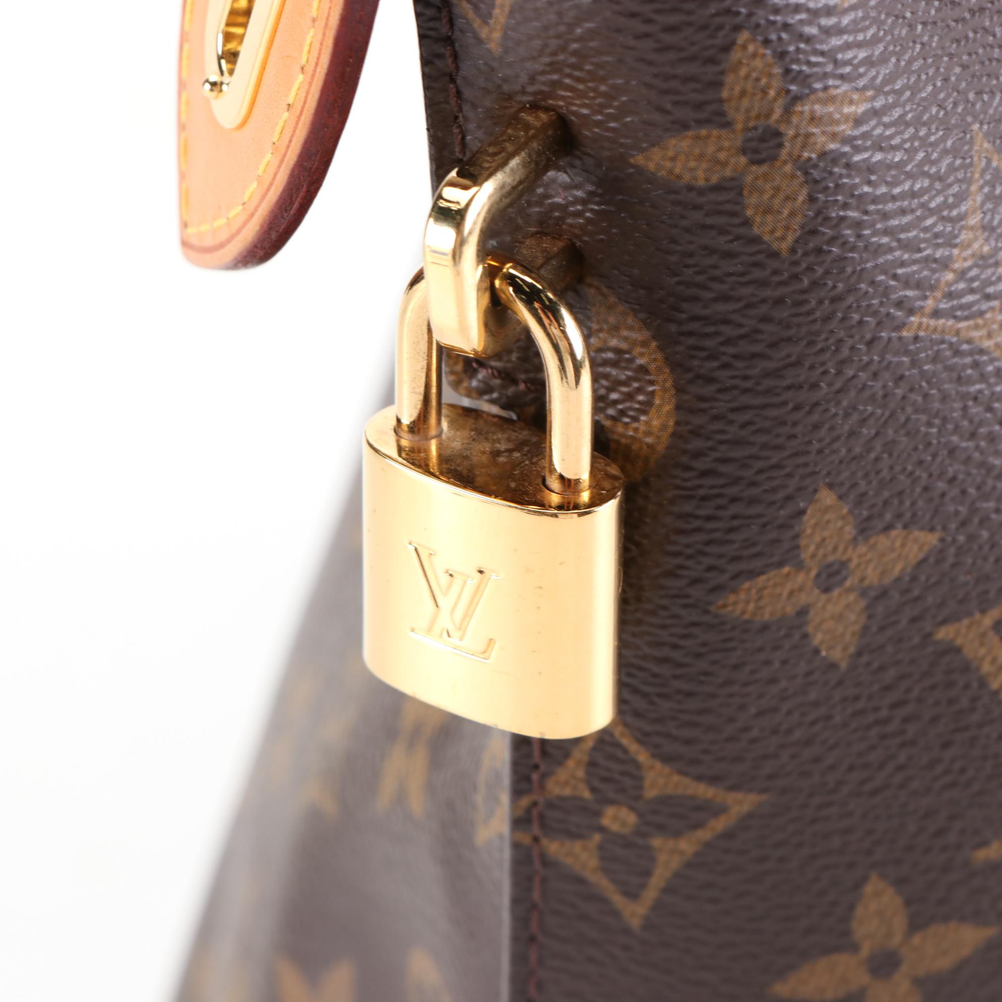Louis Vuitton Sac Lockit MM in Monogram Canvas and Leather | EBTH