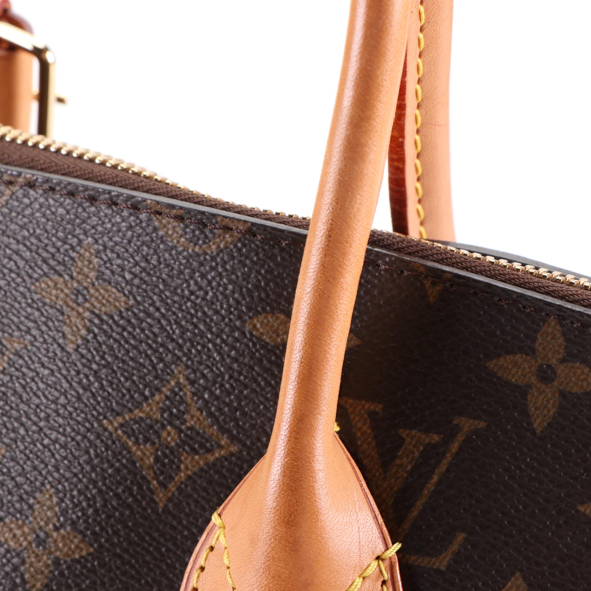 Louis Vuitton Sac Lockit MM in Monogram Canvas and Leather | EBTH