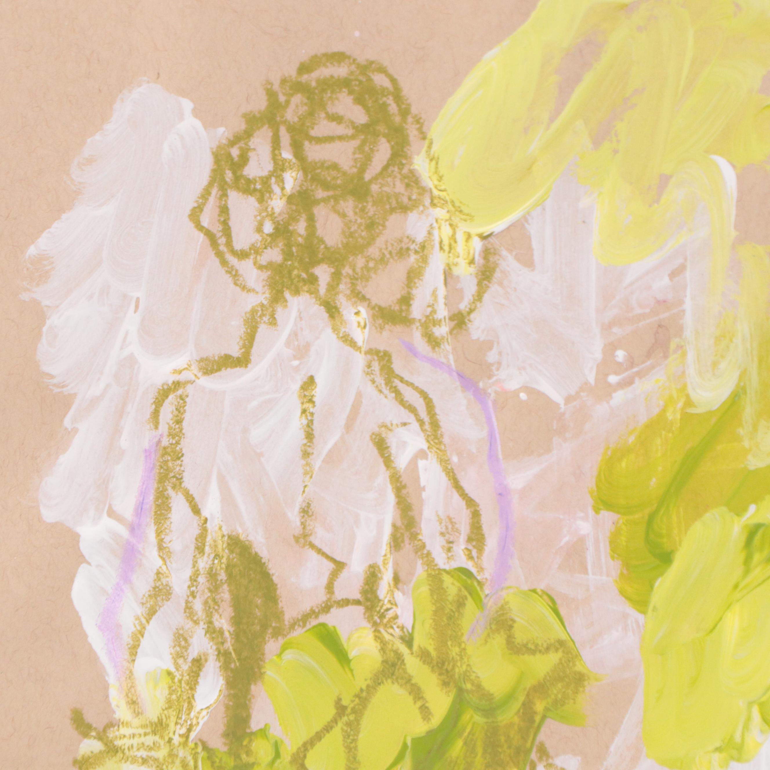 Kait Roberts Figural Mixed Media Drawing, 21st Century | EBTH