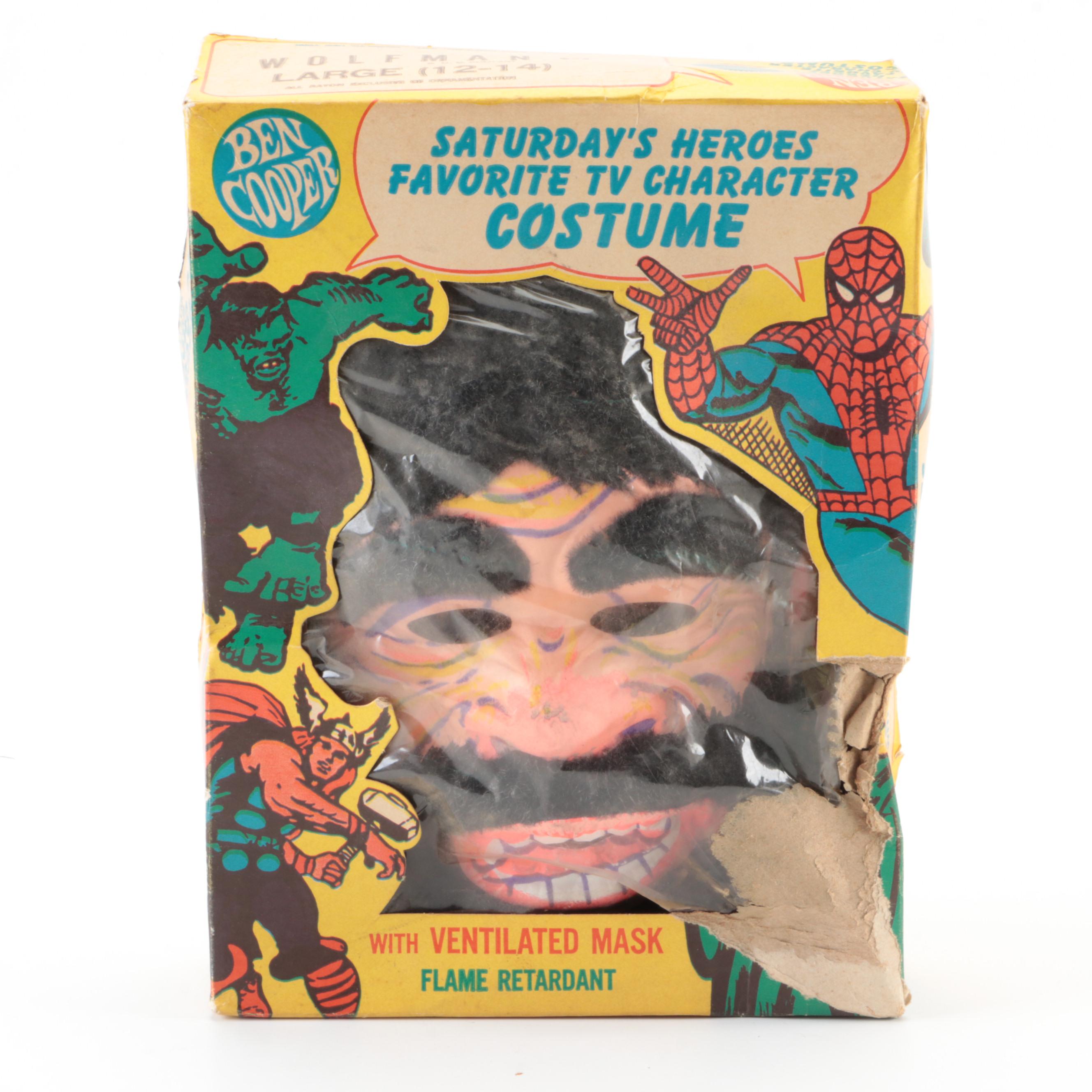 Ben Cooper Saturday's Heroes "Wolfman" Child's Halloween Costume, Late ...