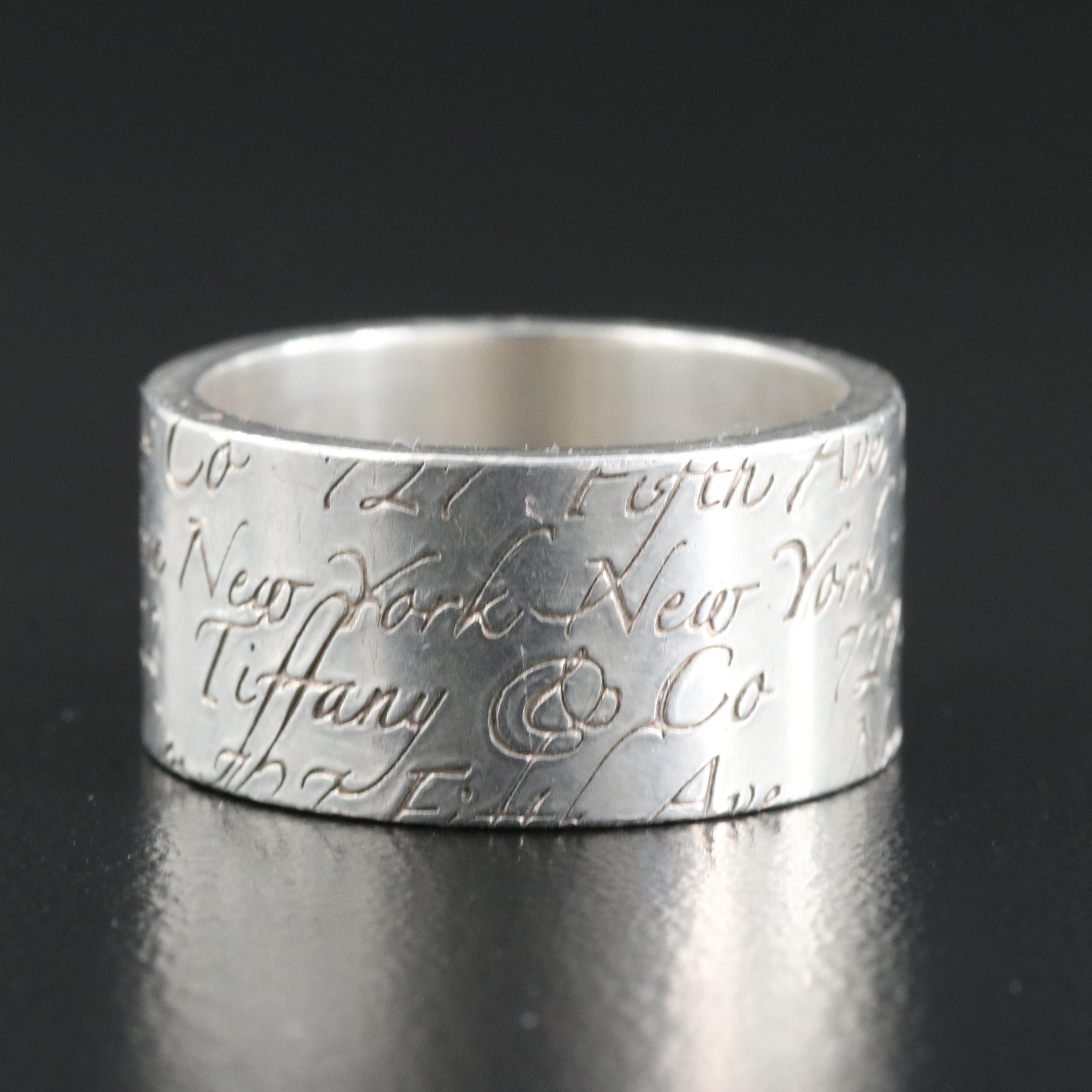 Tiffany & Co. Sterling "Notes" Band | EBTH