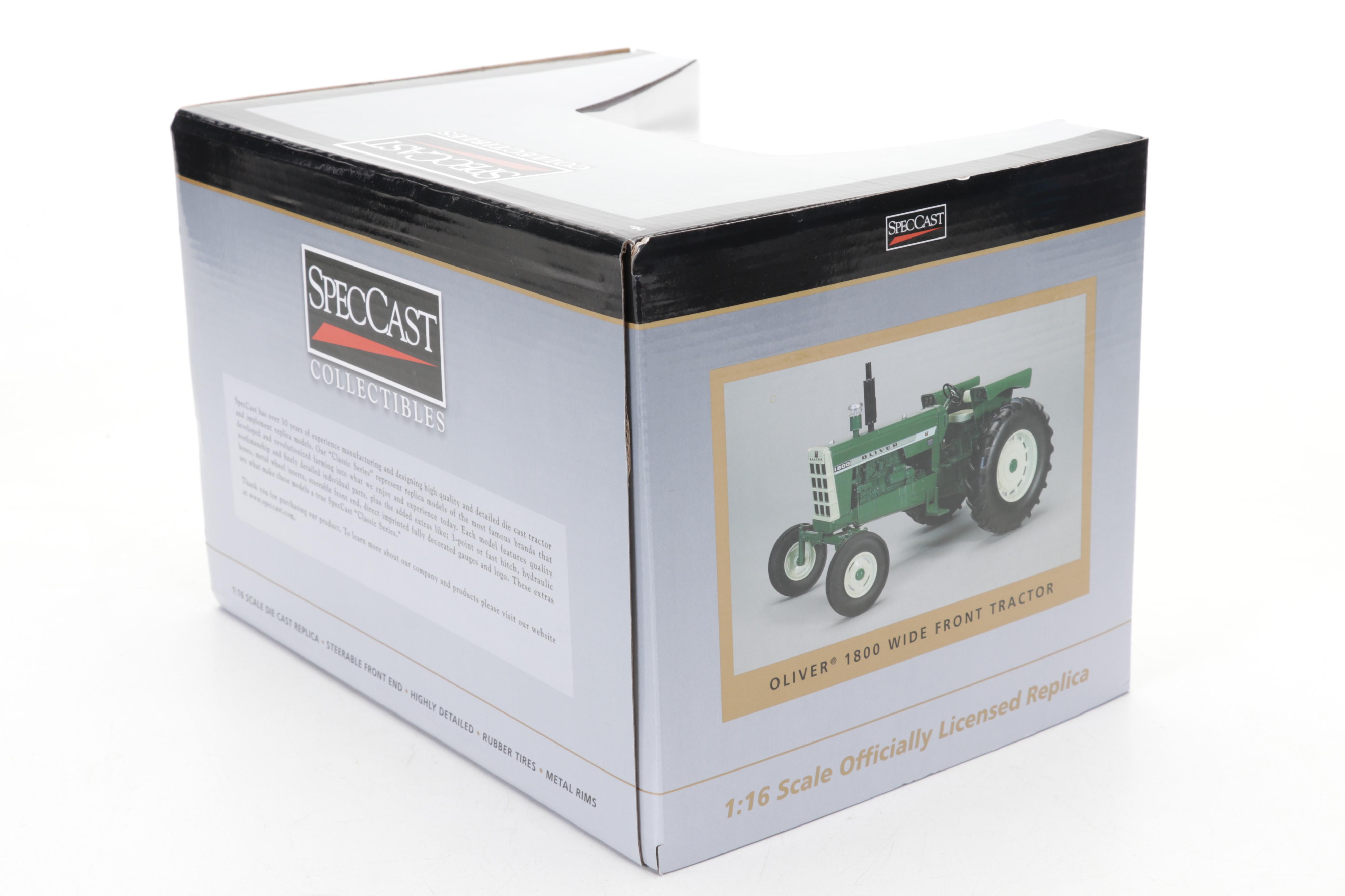 SpecCast Oliver Diecast Metal Tractors | EBTH